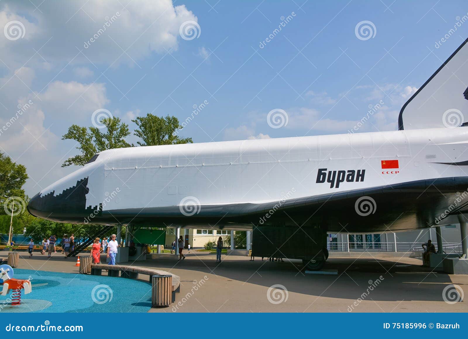 Soviet space shuttle editorial photo. Image of moscov - 75185996