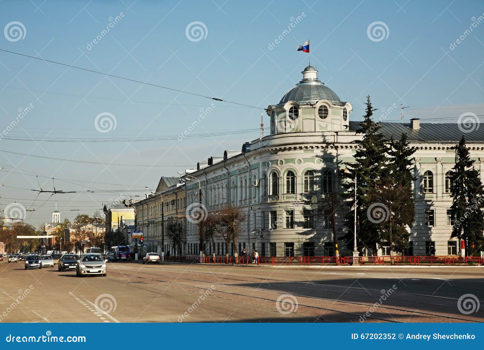 Soviet Street in Tver. Russia Editorial Photography - Image of russia ...