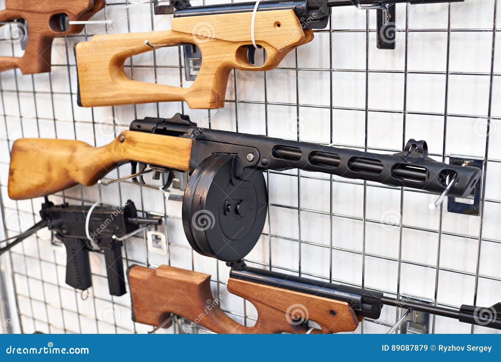 Soviet Submachine Gun Shpagin PPSh-41 Stock Image - Image of industry ...