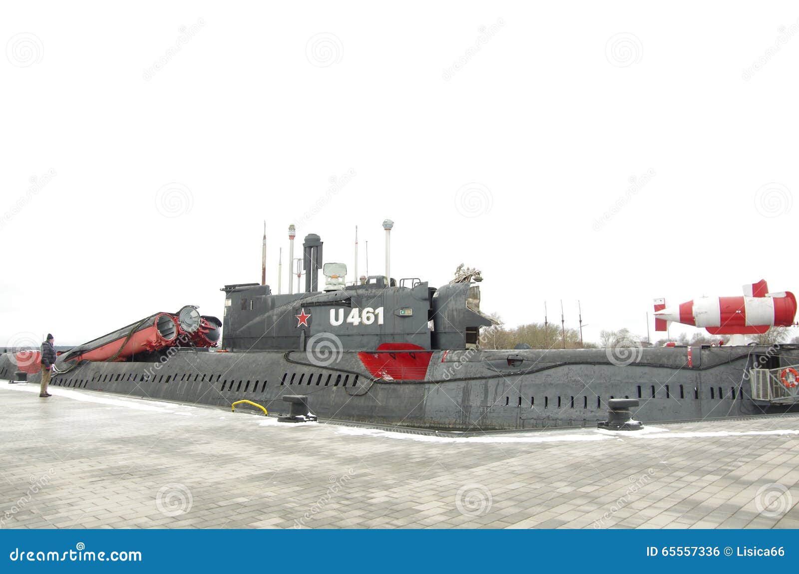 Soviet Submarine U 461, Baltic Sea, Germany 2016 Editorial Photo ...