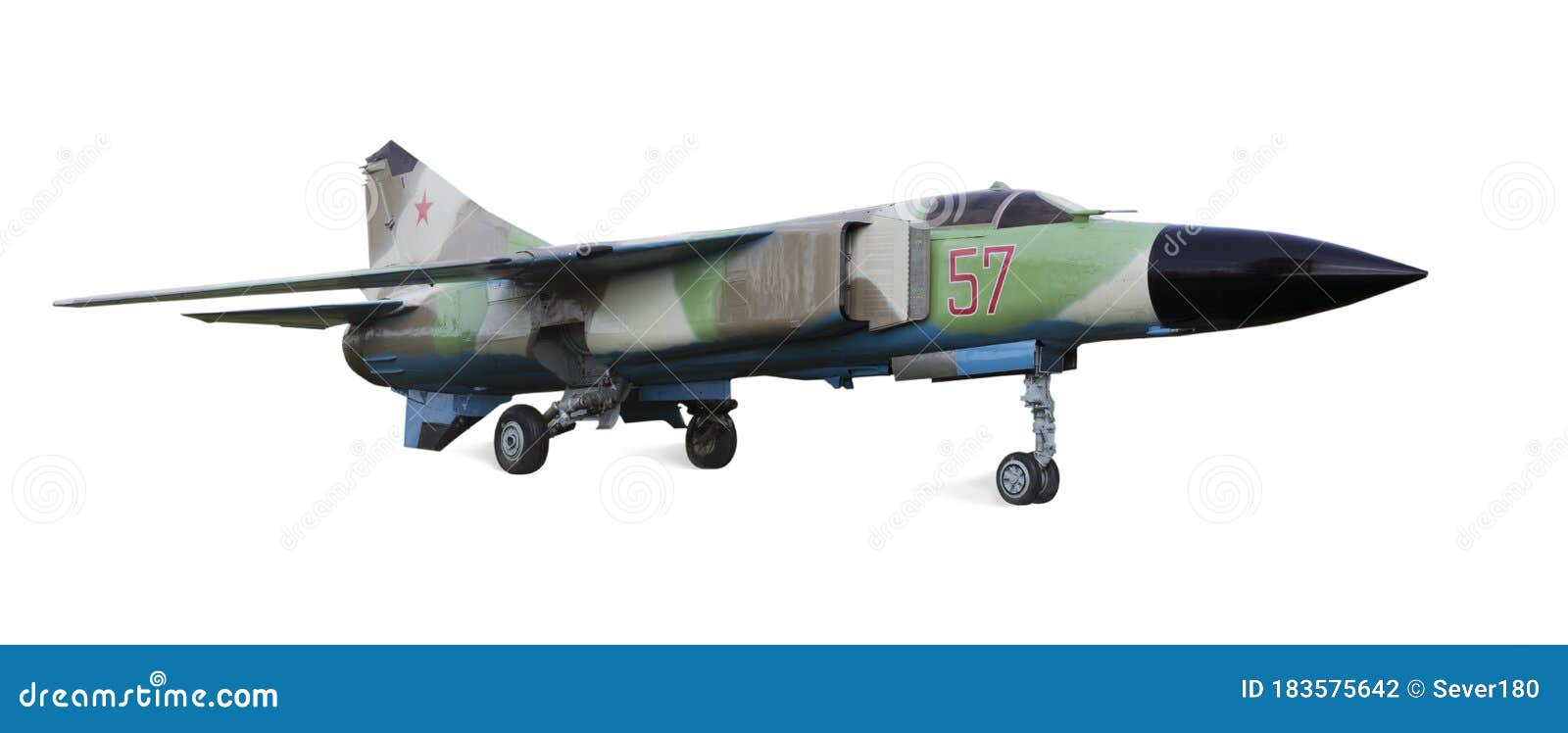 Soviet Supersonic Fighter-bomber Mig-23, Built in the Sixties Editorial ...