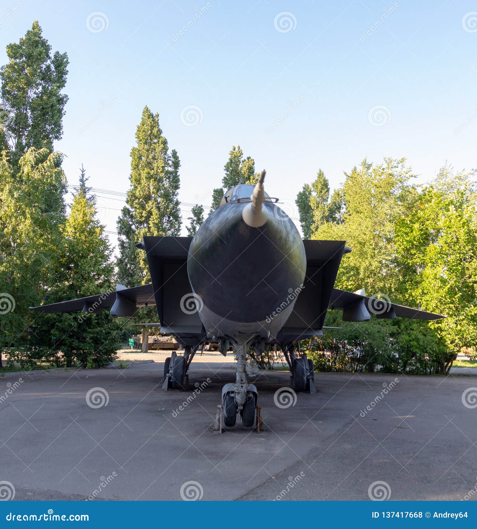 Soviet Supersonic Long-range Interceptor Fighter Editorial Stock Photo ...
