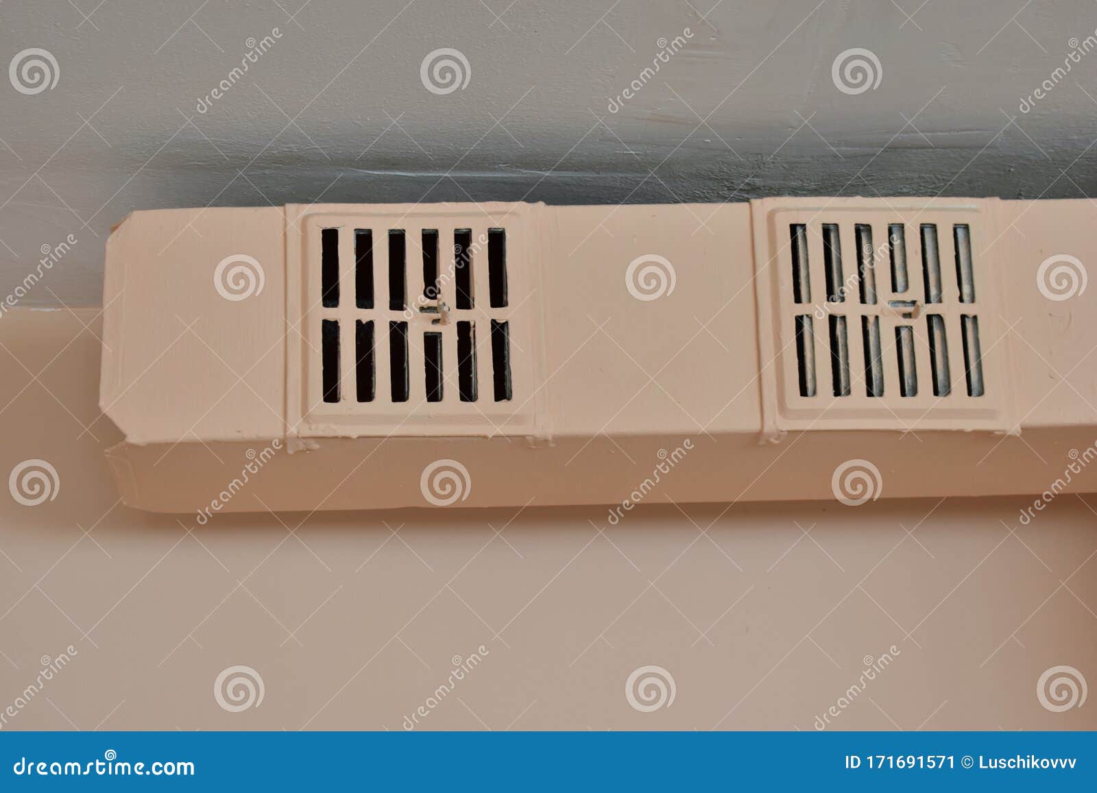The Soviet System of Ventilation in the Building Stock Image - Image of ...