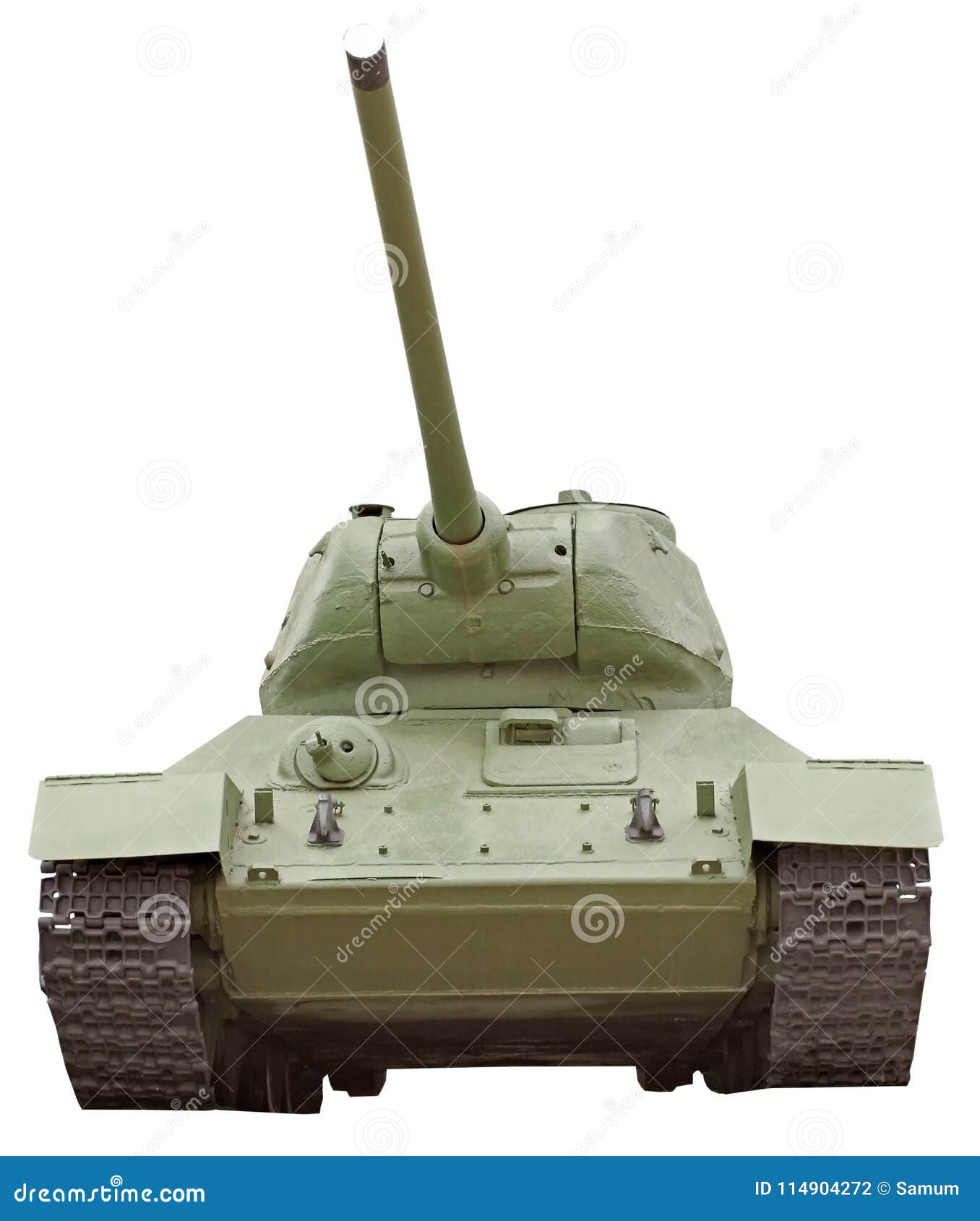 Old soviet tank stock photo. Image of armed, armor, cannons - 114904272
