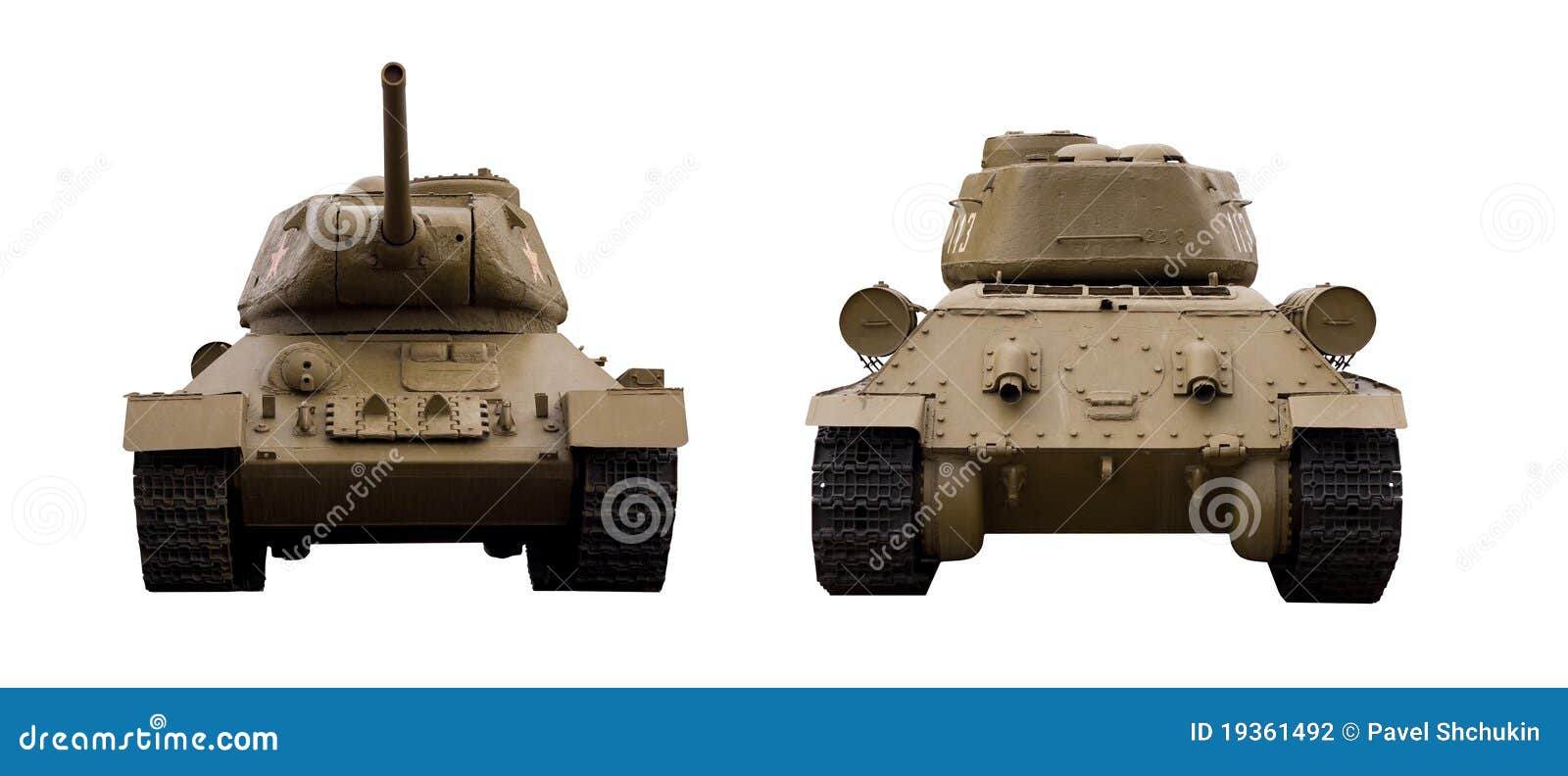 Soviet tank T-34-85 stock photo. Image of legendary, instrument - 19361492