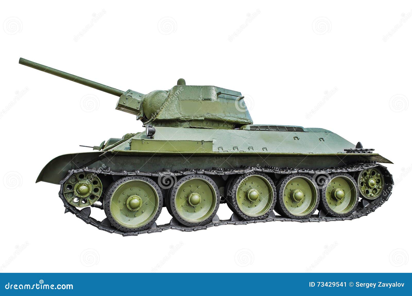 Soviet tank T-34/76 stock image. Image of armed, forces - 73429541