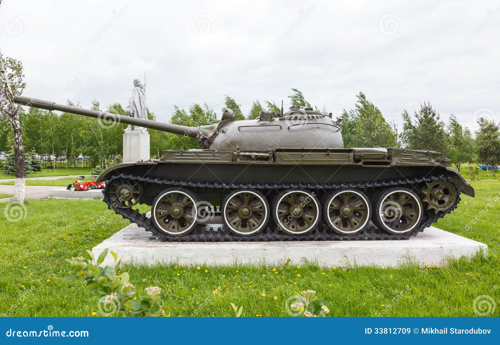 Soviet tank T-54 stock image. Image of equipment, drab - 33812709
