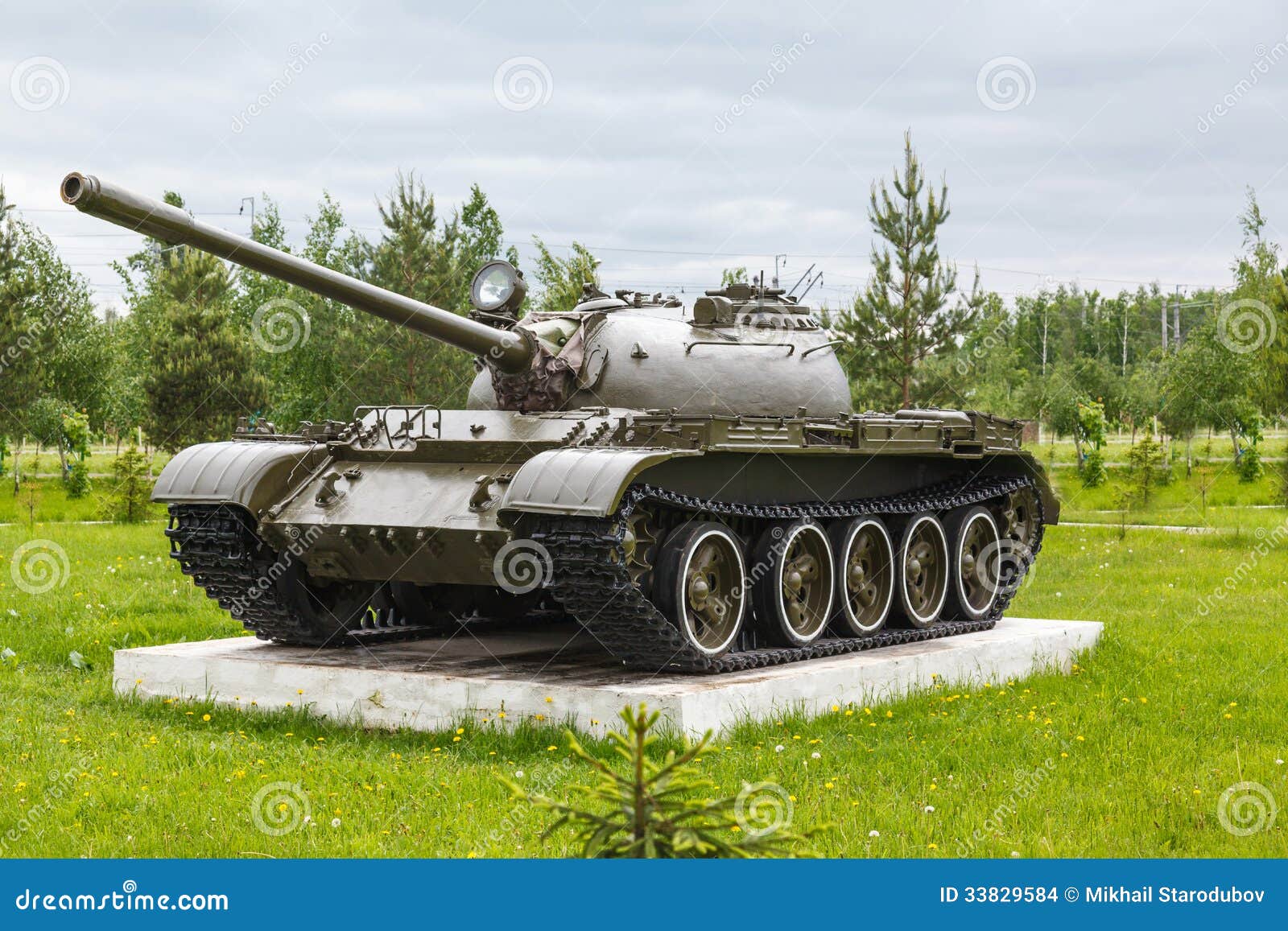 Soviet tank T-54 stock photo. Image of metal, obsolete - 33829584