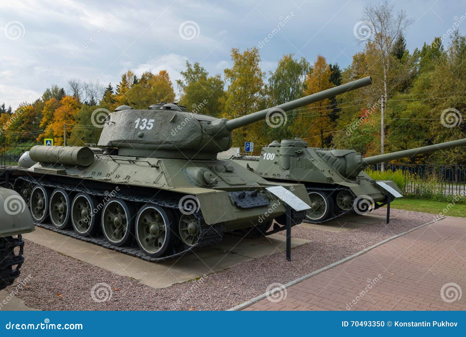 The Soviet tank T-34 editorial image. Image of cannon - 70493350