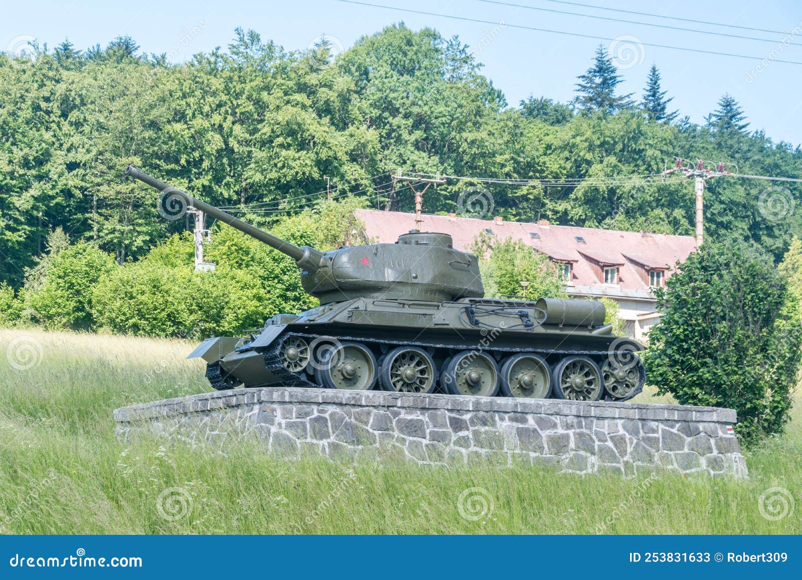 Soviet Tank from World War II Stock Image - Image of soviet, ussr ...