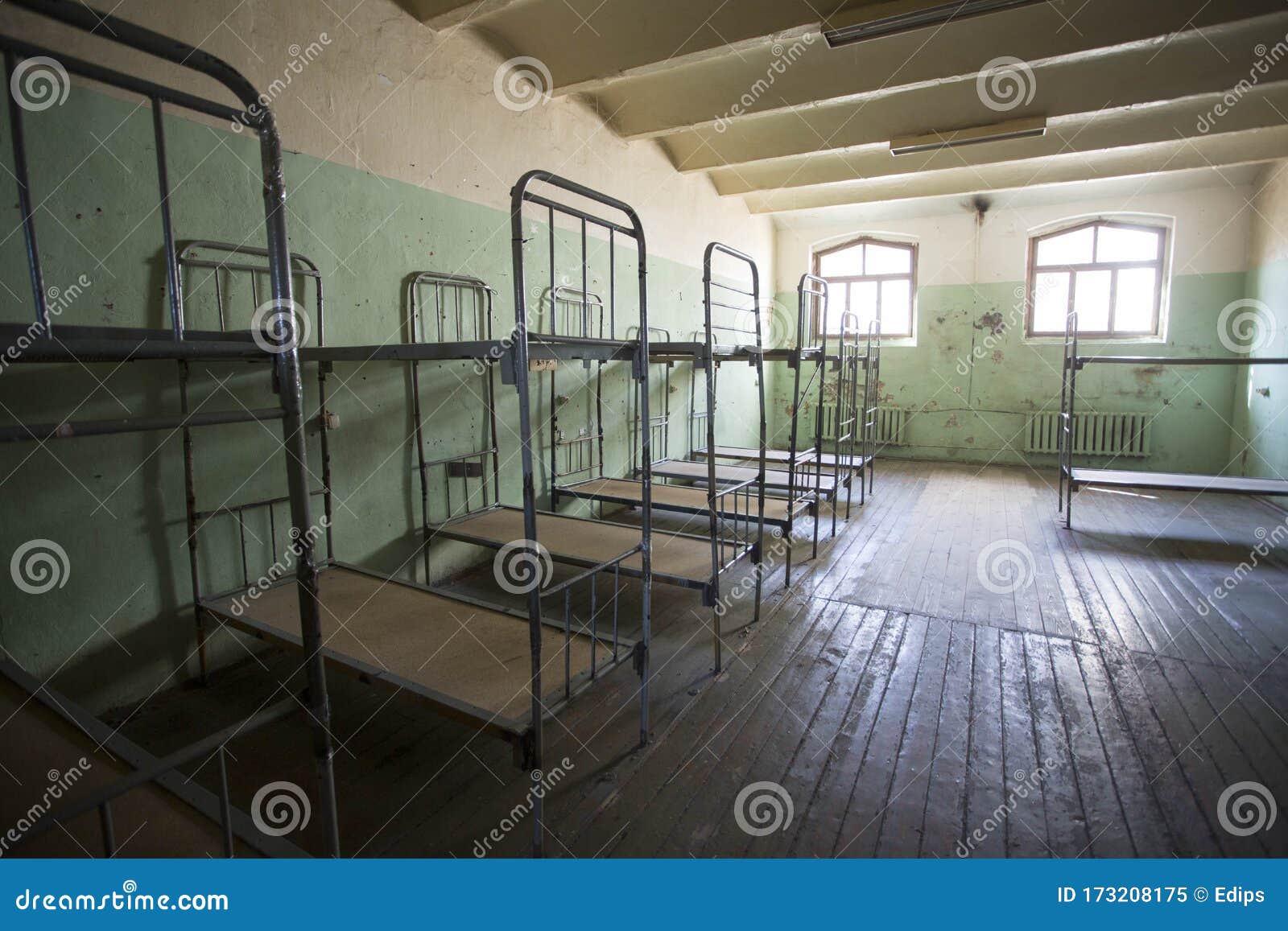 Soviet Time Prison in Riga, Latvia Stock Image - Image of escape, aged ...