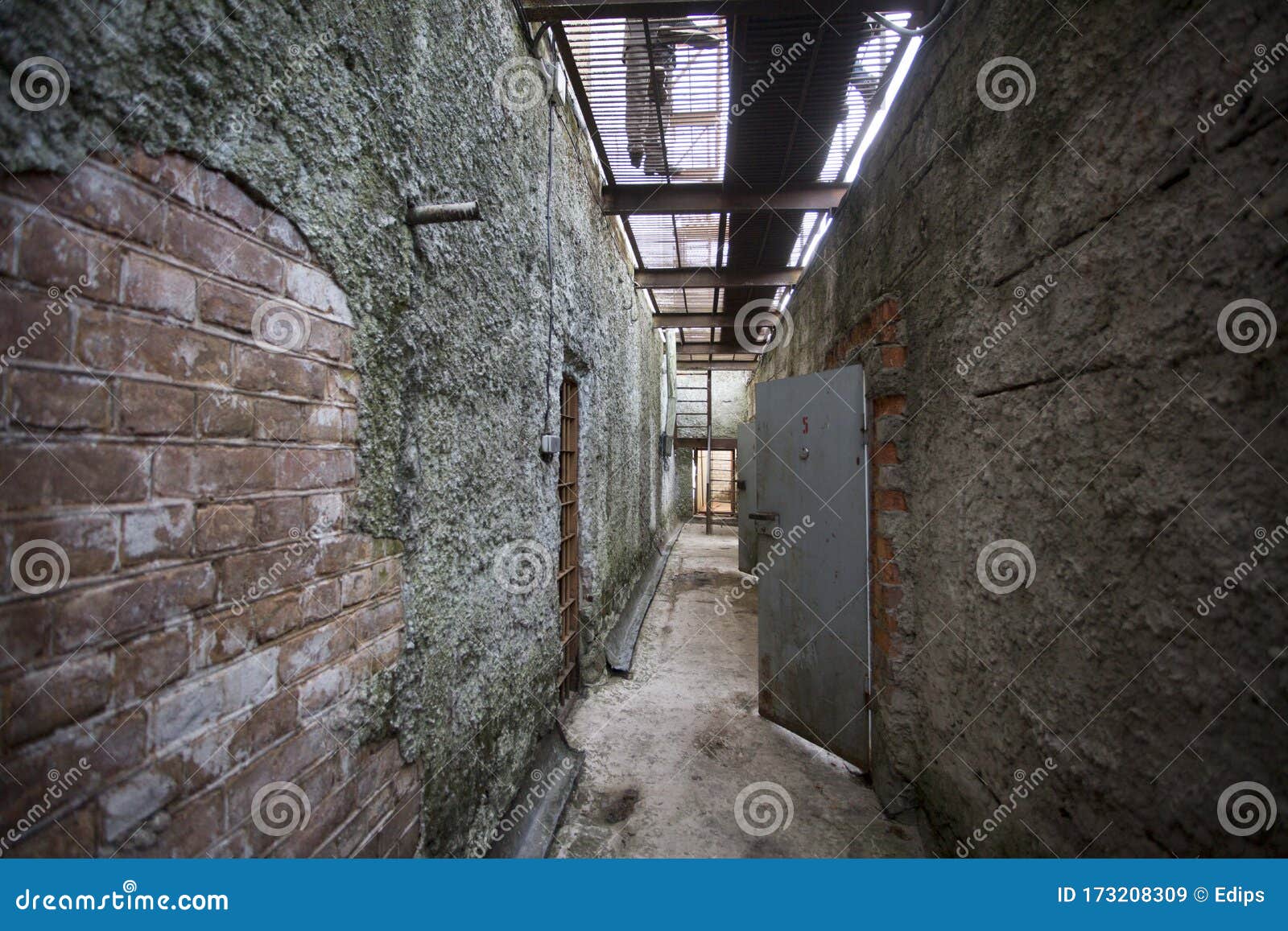 Soviet Time Prison in Riga, Latvia Stock Image - Image of convict ...