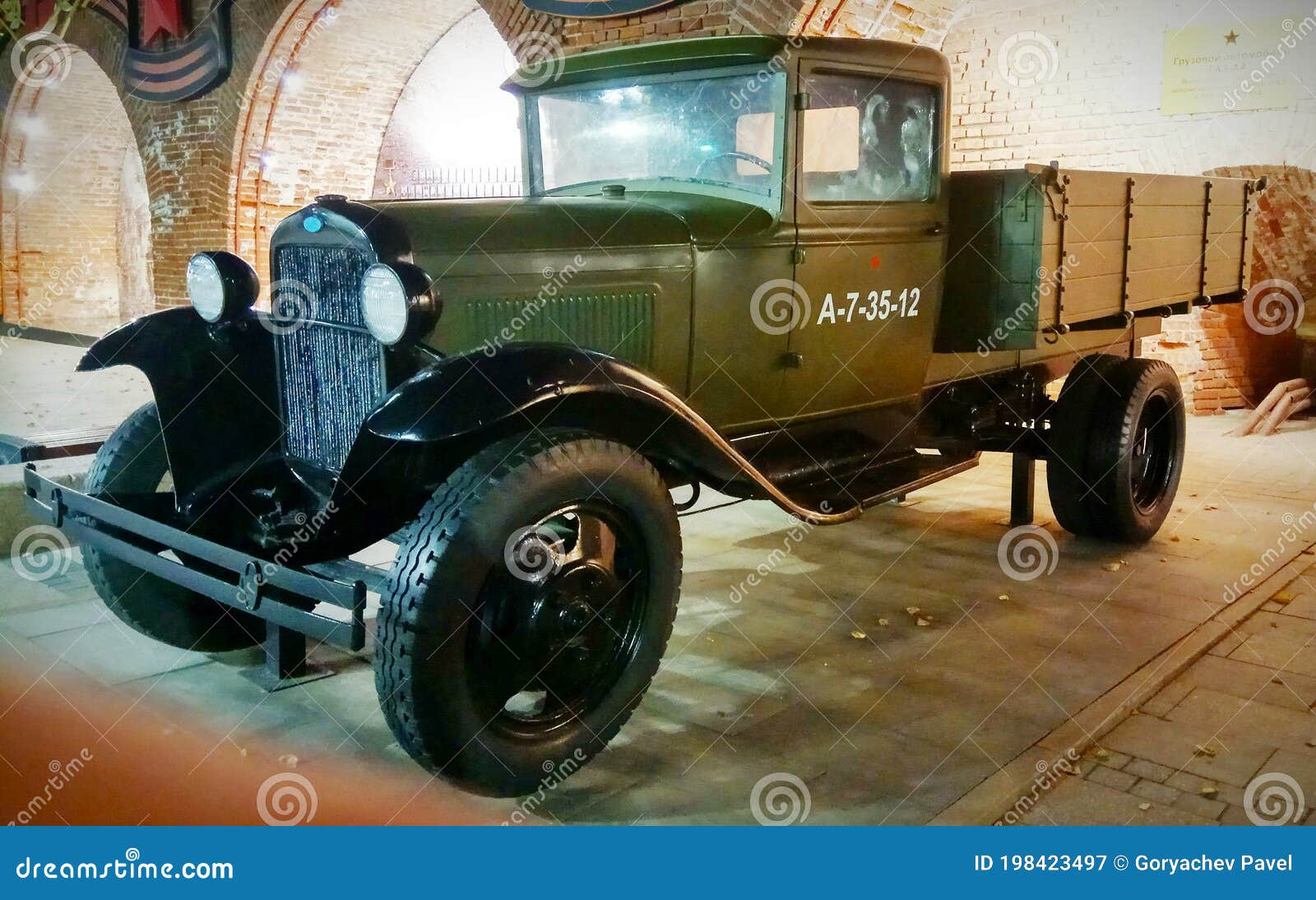 Soviet Truck of the Second and World War - GAZ-AA Editorial Photography ...