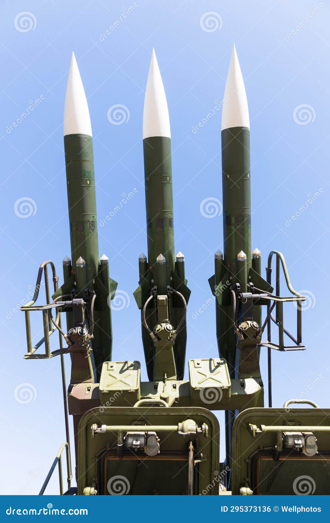 Soviet Union Air Defense Missile System Detail Stock Photo - Image of ...