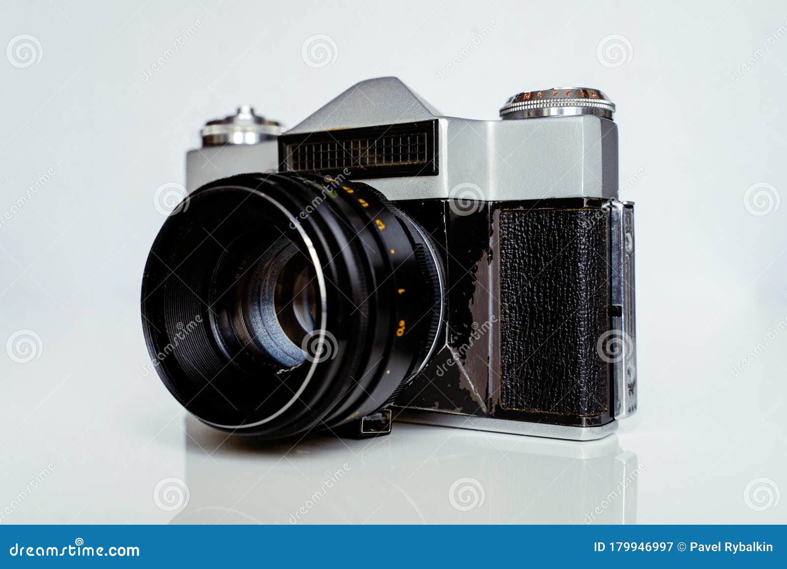 A Soviet Union Camera Zenit E Produced in 60s and 80s As an Analogue To ...