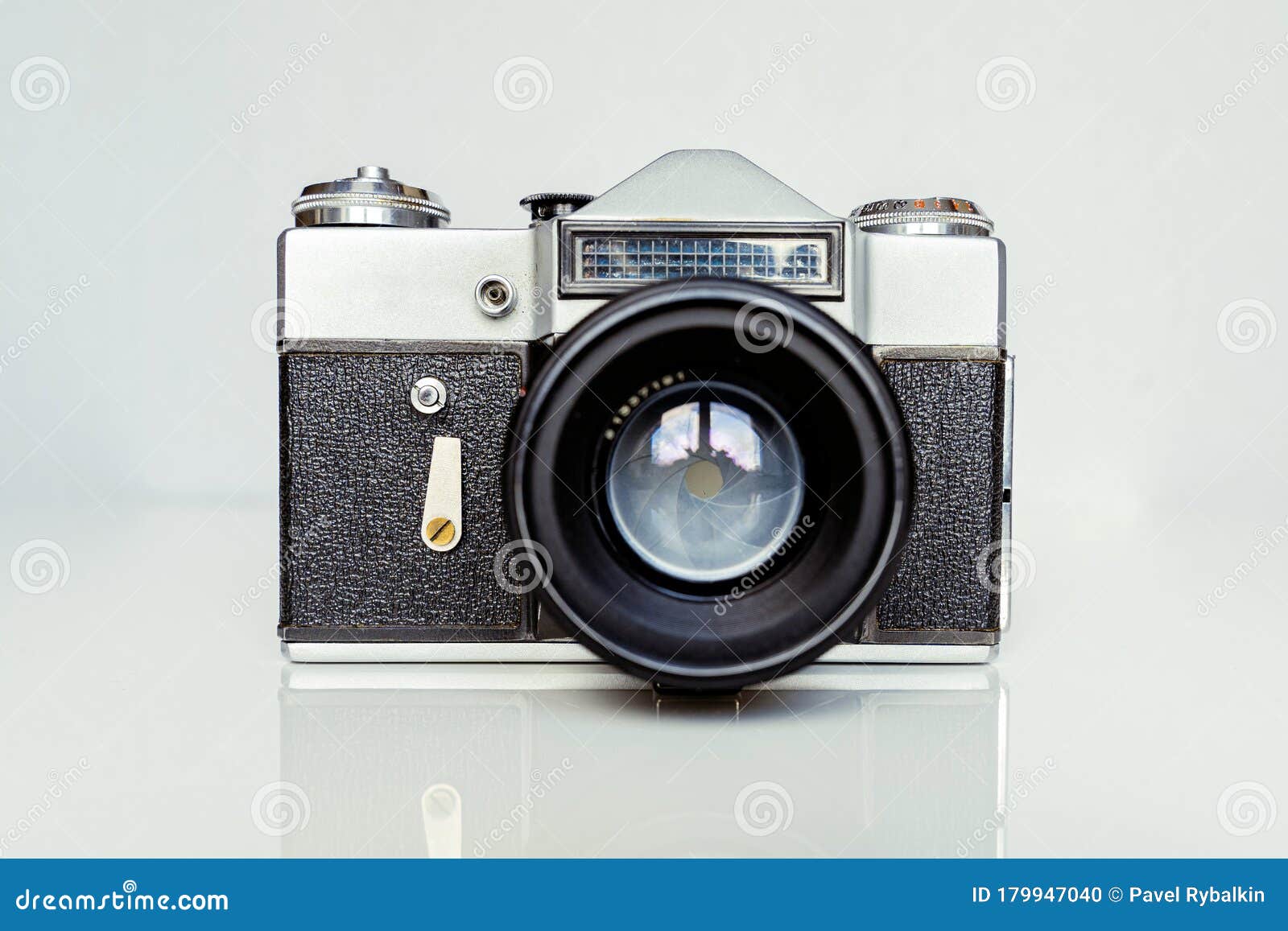 A Soviet Union Camera Zenit E Produced in 60s and 80s As an Analogue To ...