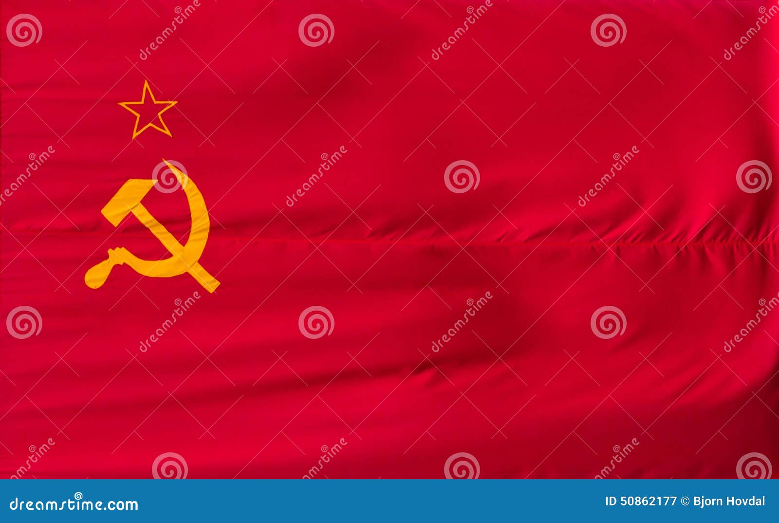 Soviet Union flag stock image. Image of hammer, banner - 50862177