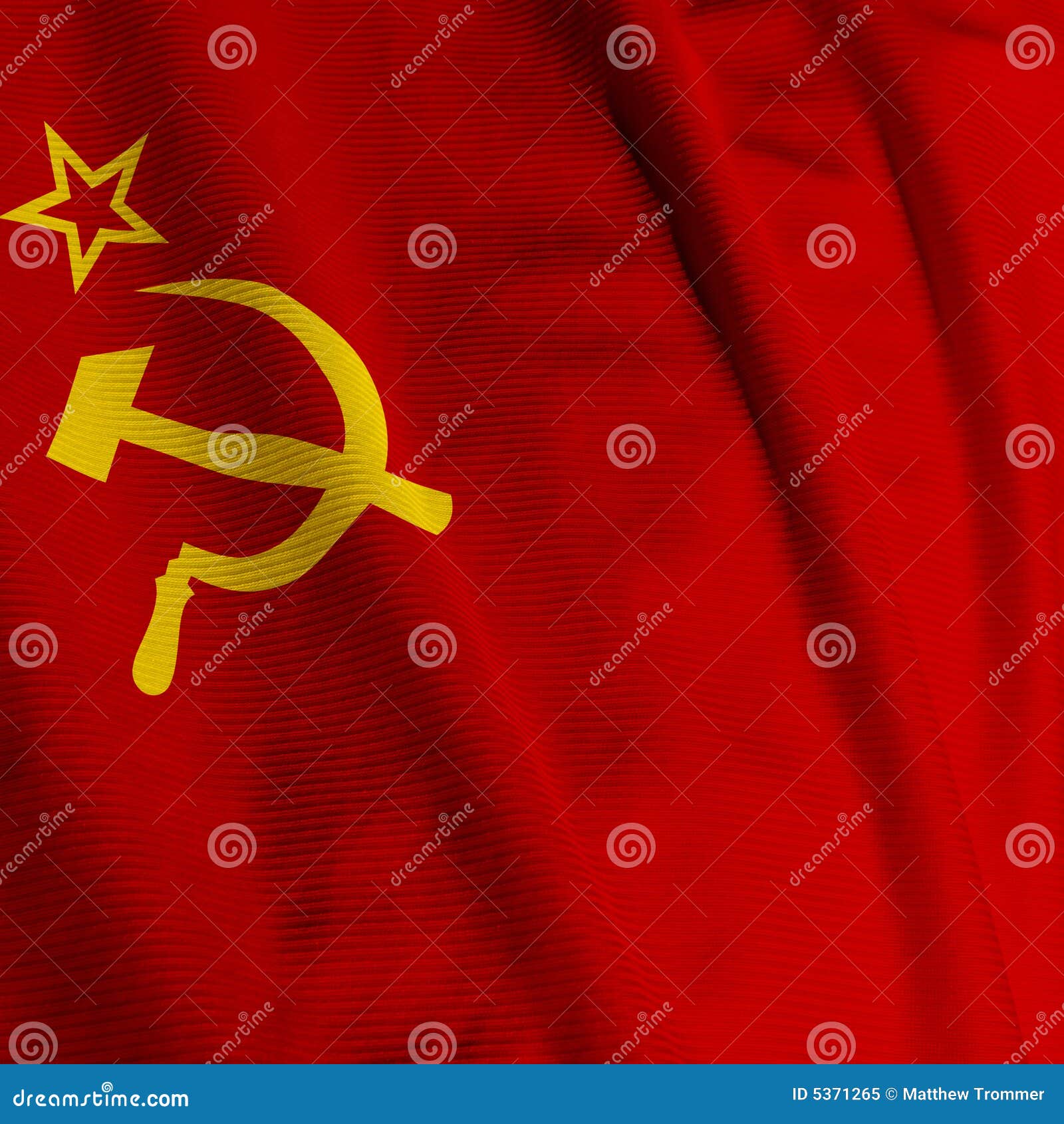 Soviet Union Flag Closeup stock image. Image of macro - 5371265