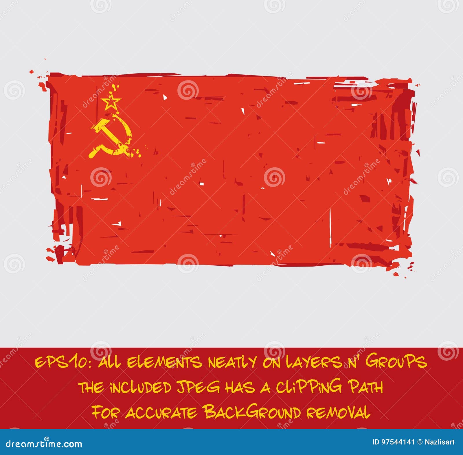 USSR Period Gas Mask In Center Of The Wreath. Symbol Of Chernobyl ...