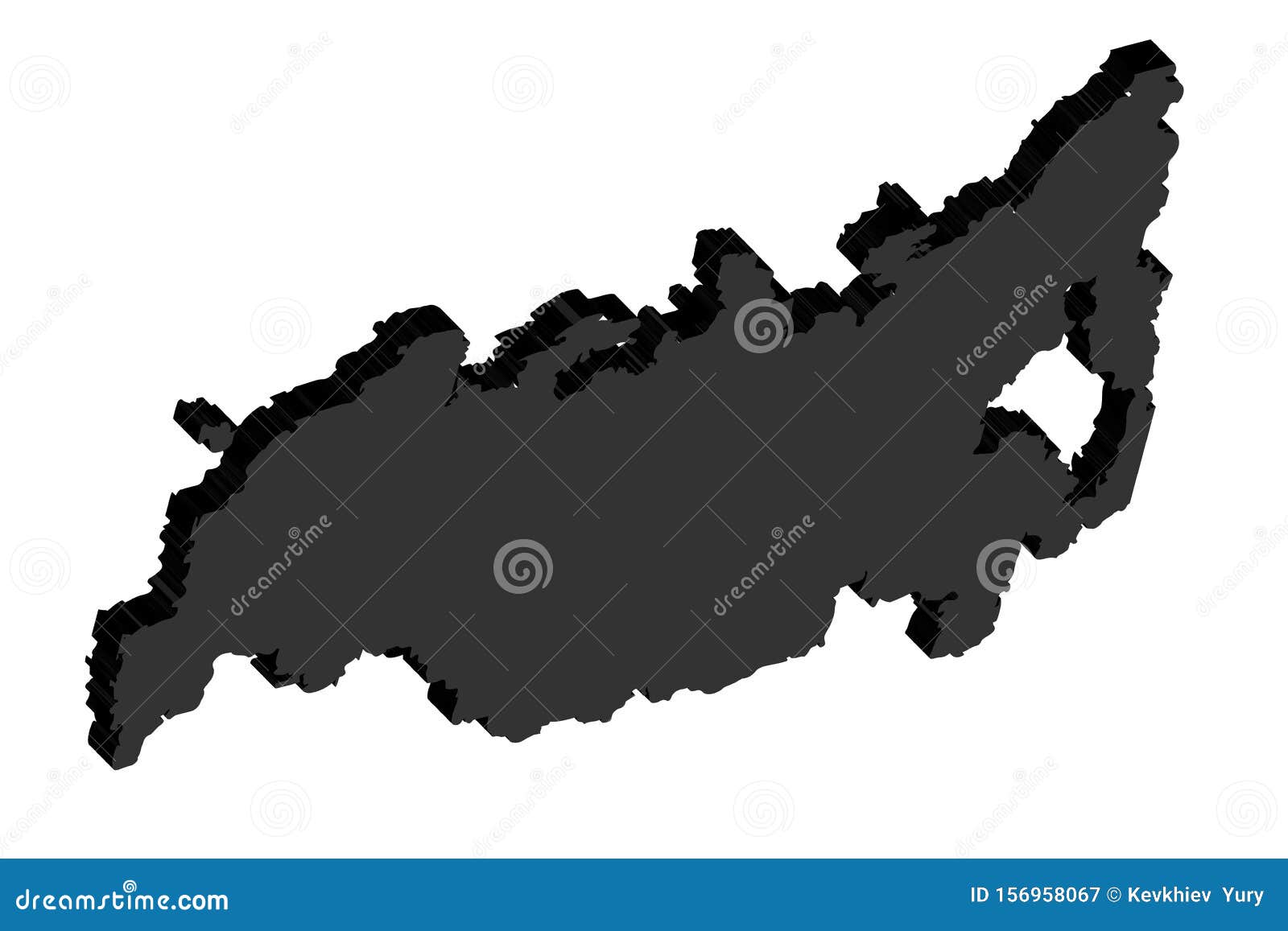 USSR Map Silhouette Vector Illustration | CartoonDealer.com #81978572