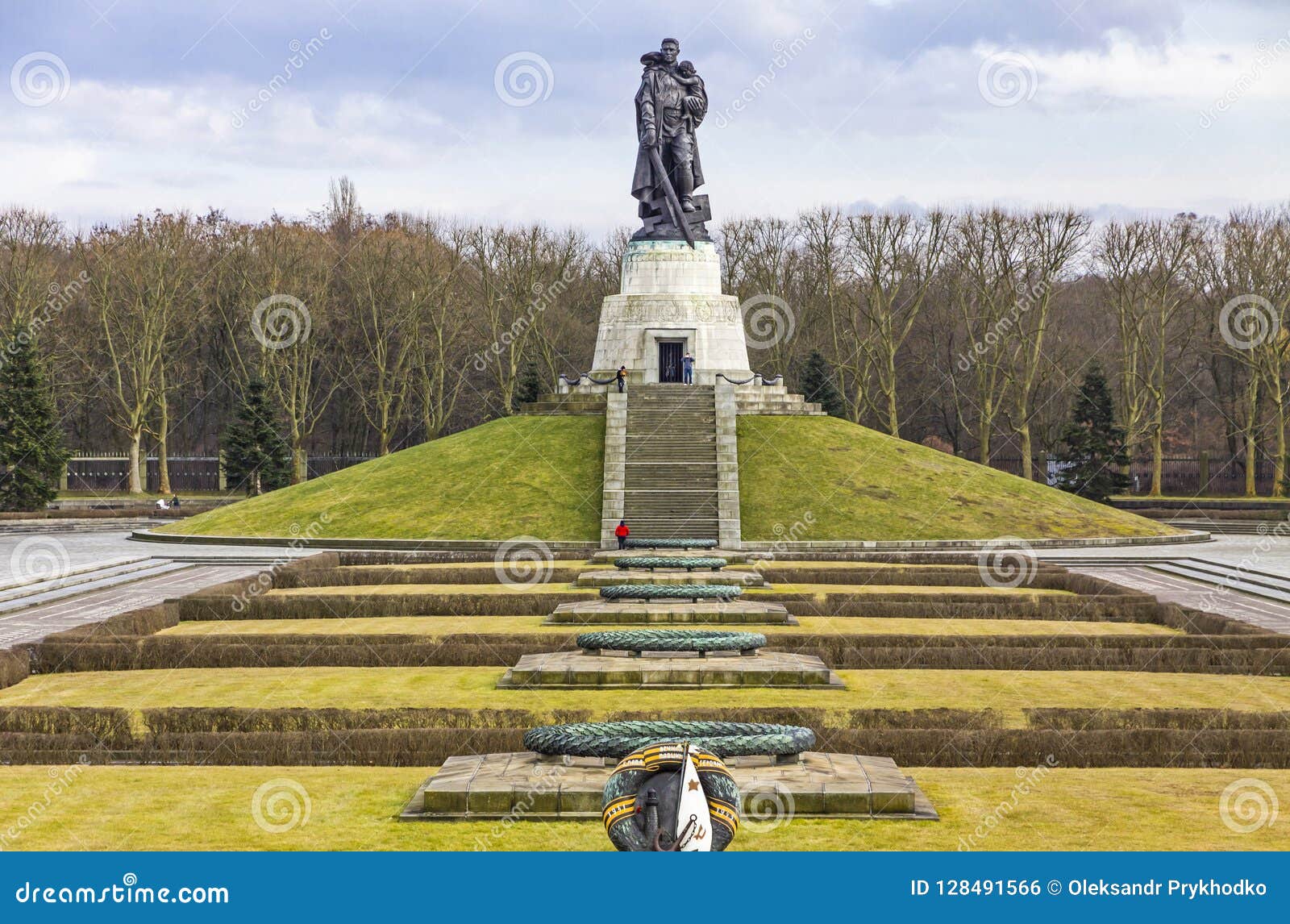 Soviet War Memorial Treptower Park in Berlin, Germany Stock Photo ...