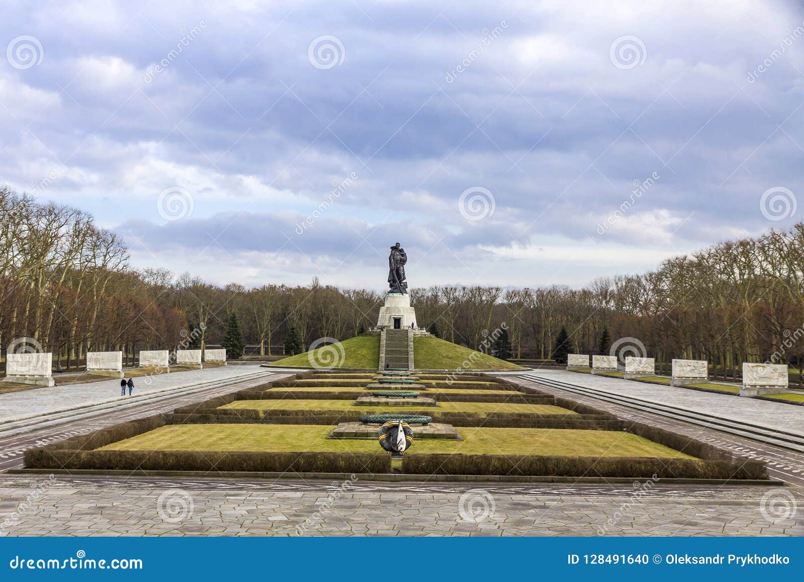 Soviet War Memorial Treptower Park in Berlin, Germany Stock Photo ...