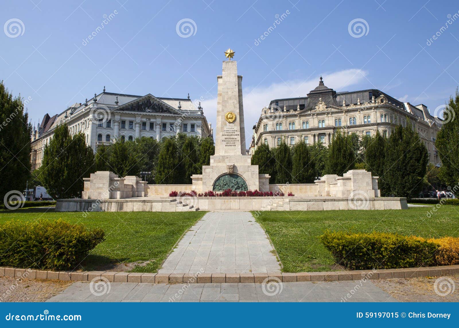 Soviet War Monument in Budapest Editorial Image - Image of hungarian ...