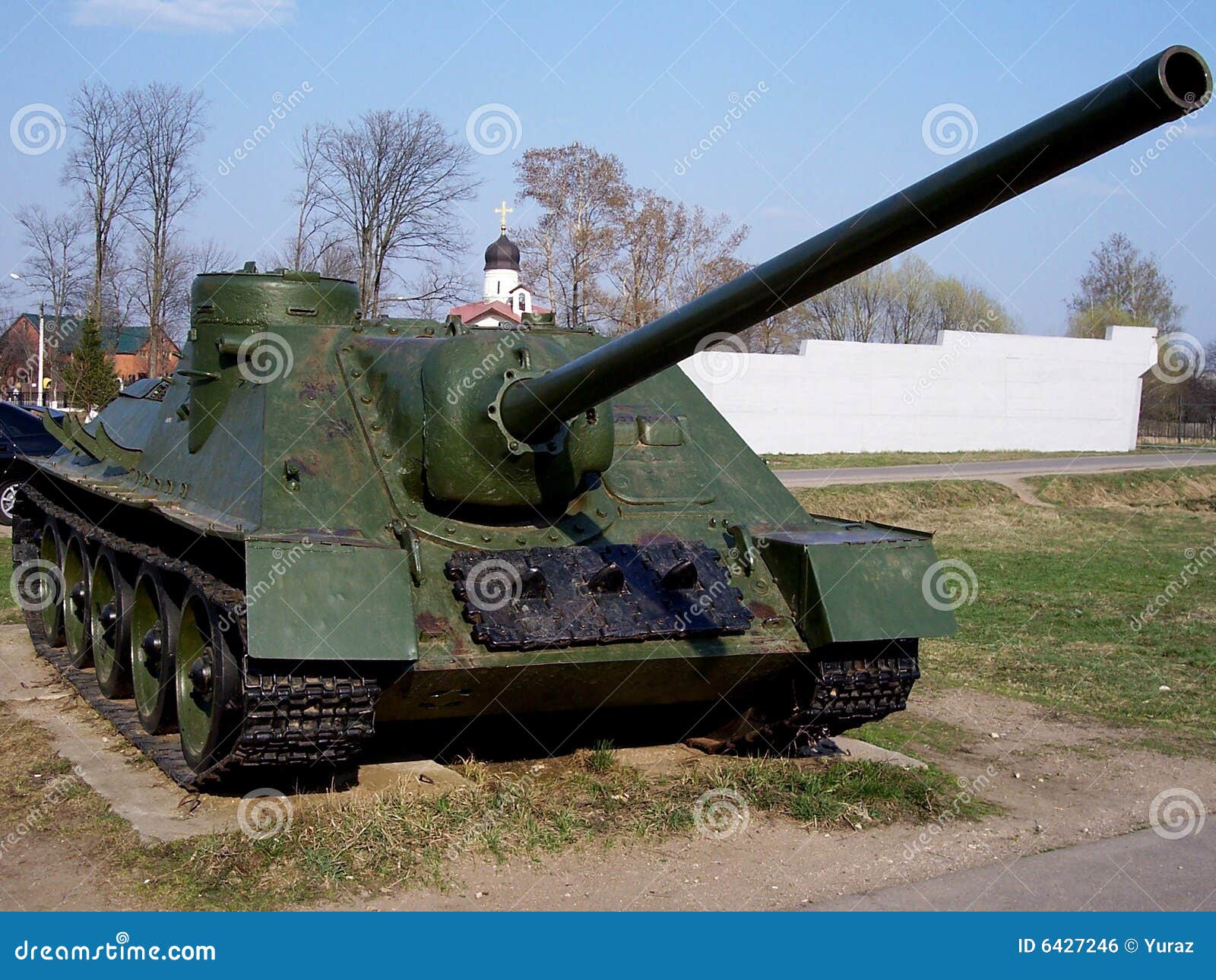 Soviet WW2 Tank Chaser stock photo. Image of museum, army - 6427246
