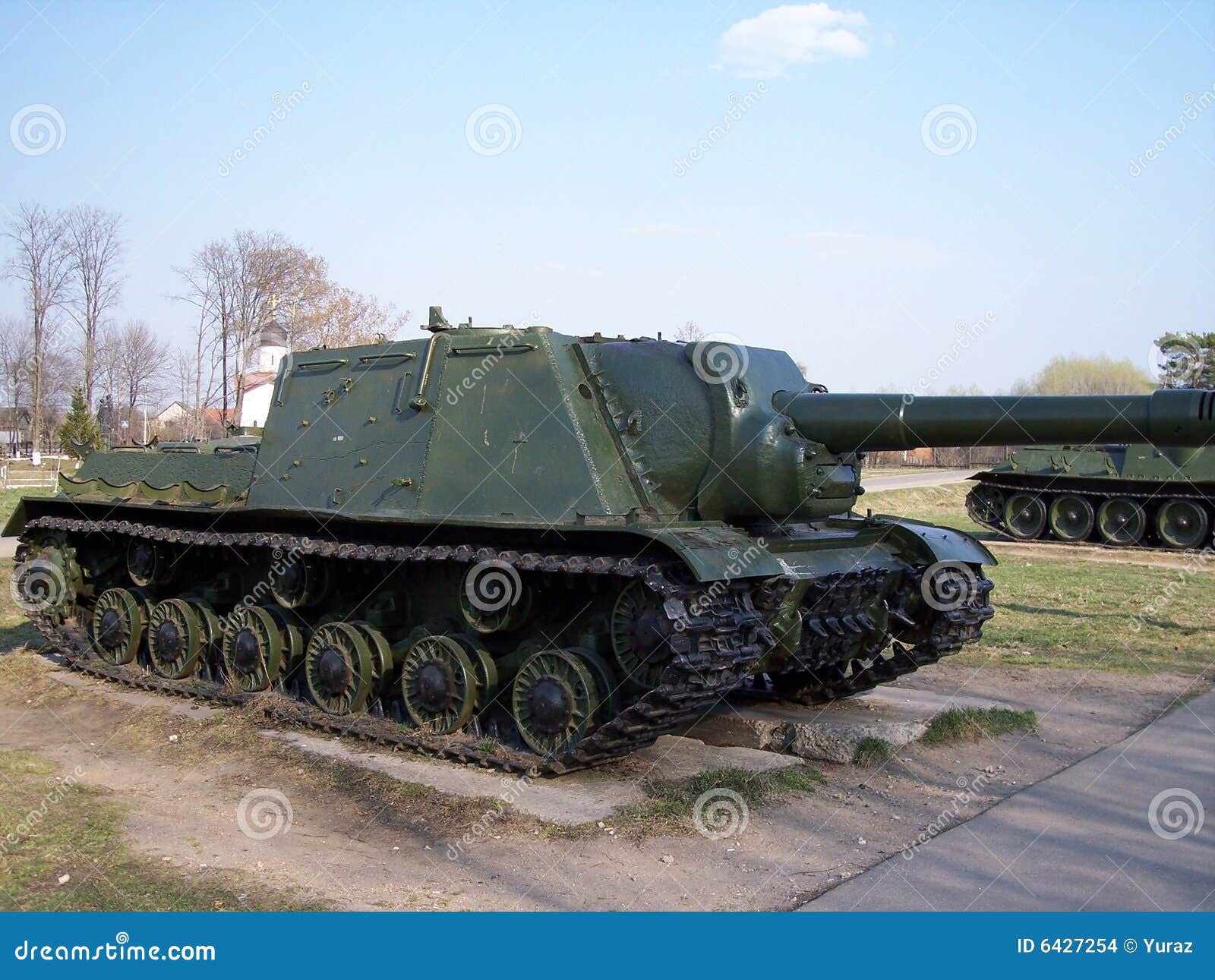 Soviet WW2 Tank Chaser stock photo. Image of tank, museum - 6427254