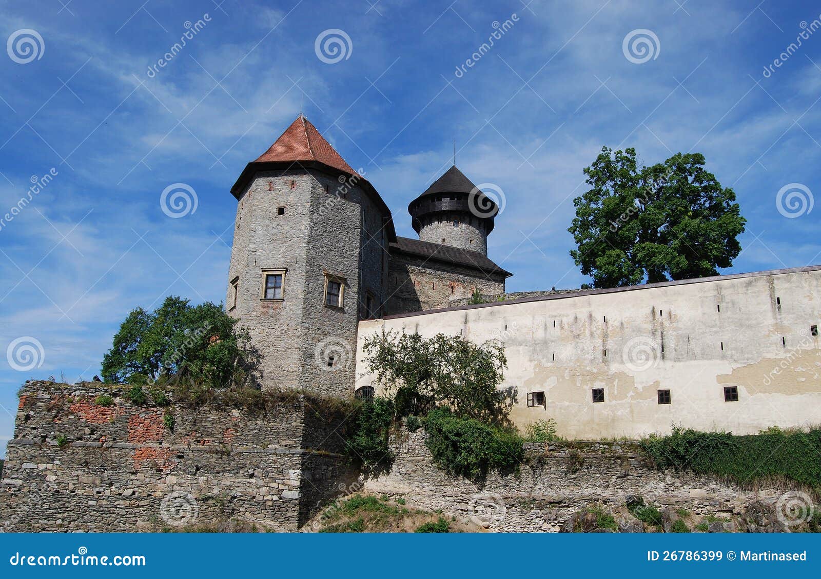 Sovinec stock image. Image of crenellated, landmark, castle - 26786399