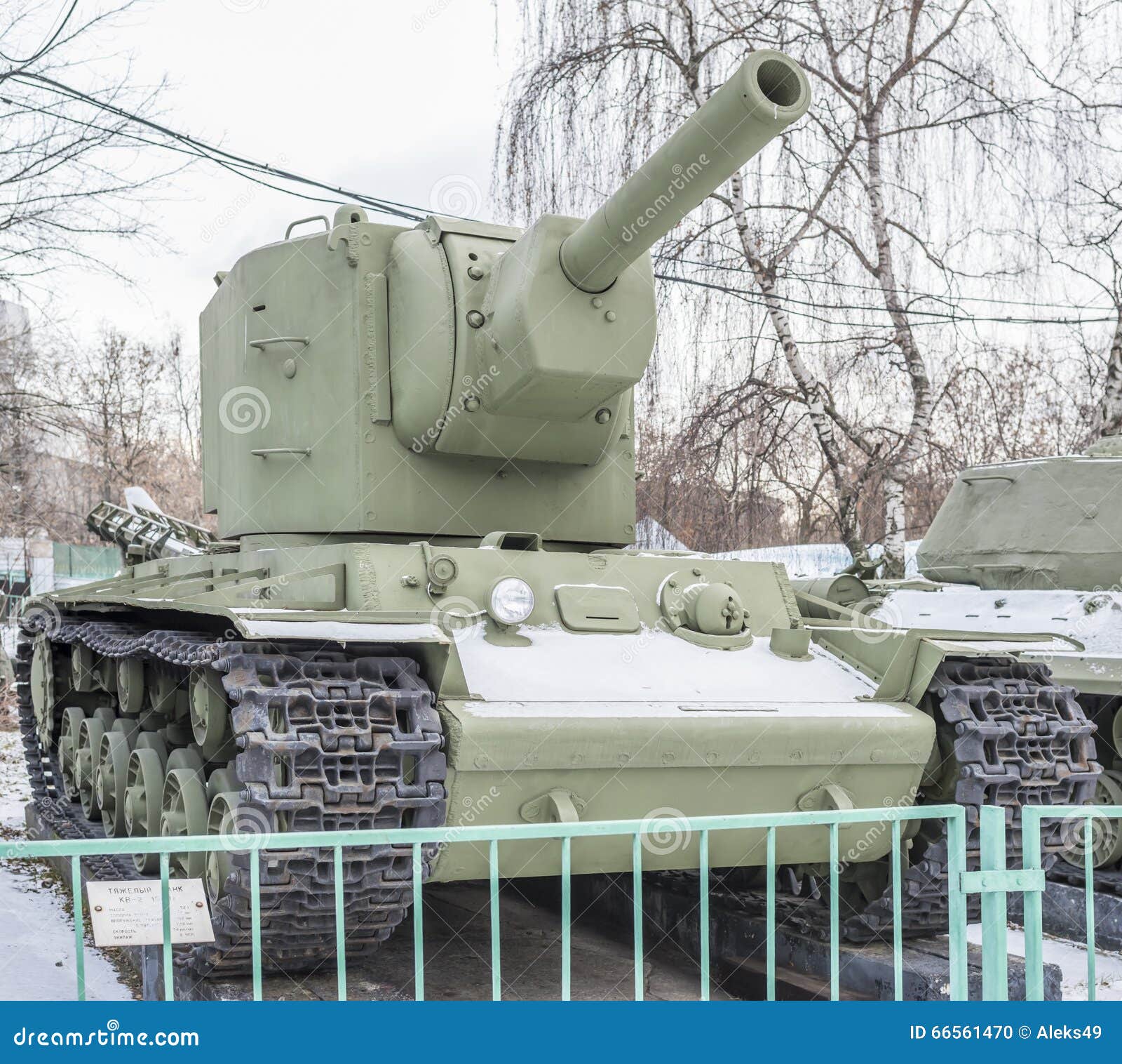 Sovjet Zware Tank Kv-2, Jaar Van Versie - 1940 Redactionele Afbeelding ...