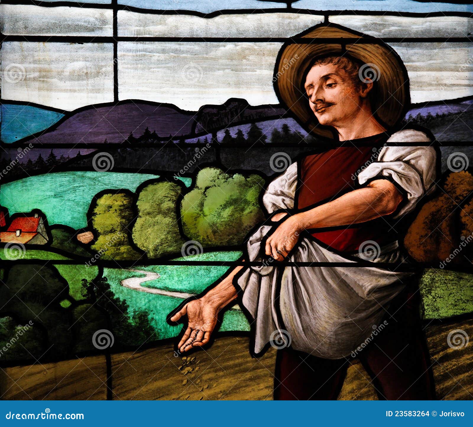 Sower stock photo. Image of grow, farming, invest, financing - 23583264