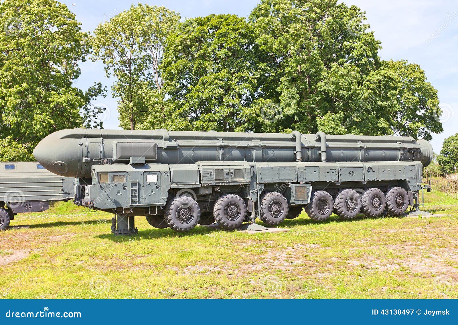 Sowjetische Mobile Abschussrampe Der Rakete Komplexes RT-2PM Topol (Si ...