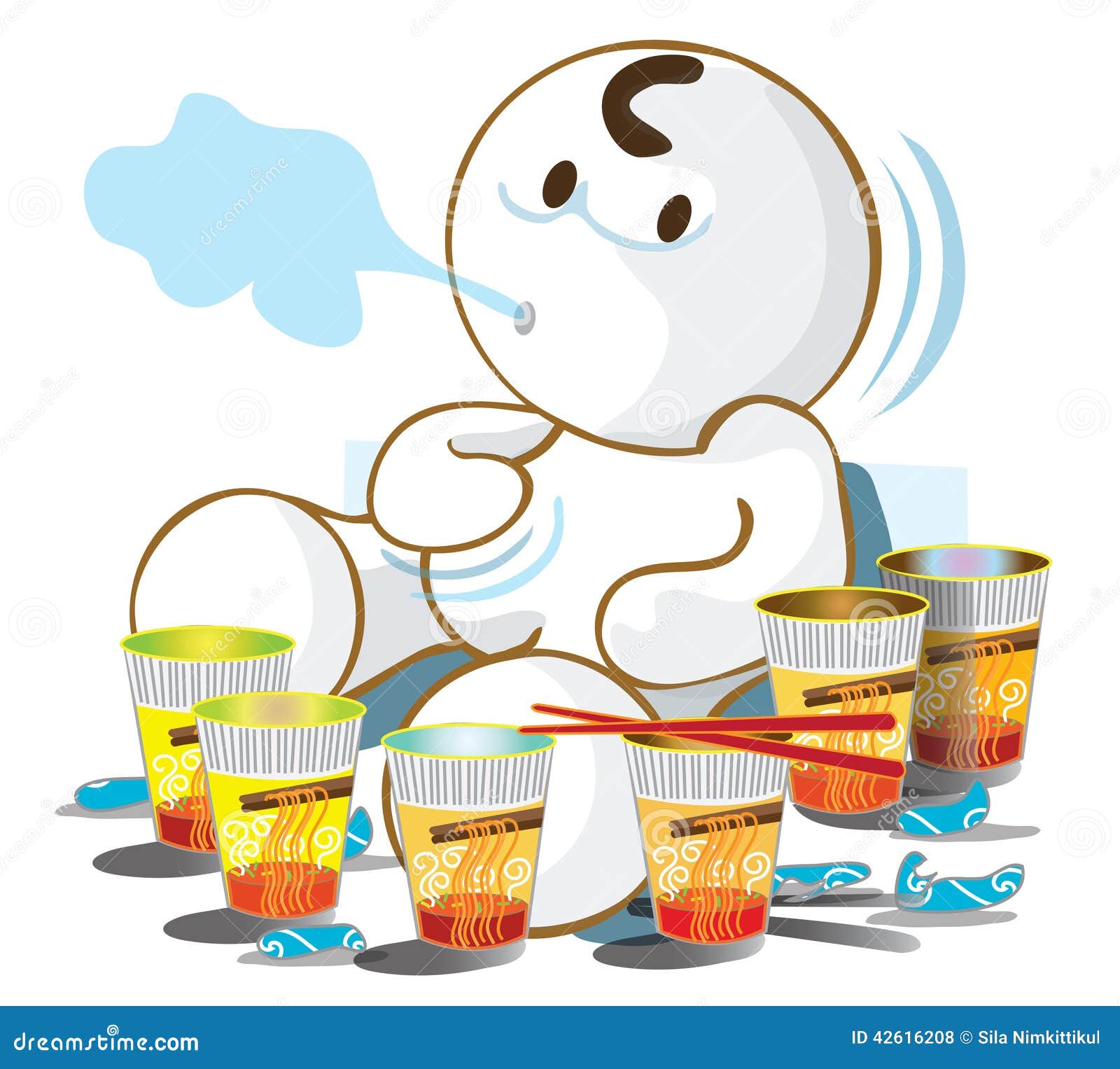 Soy lleno stock de ilustración. Ilustración de polvo - 42616208