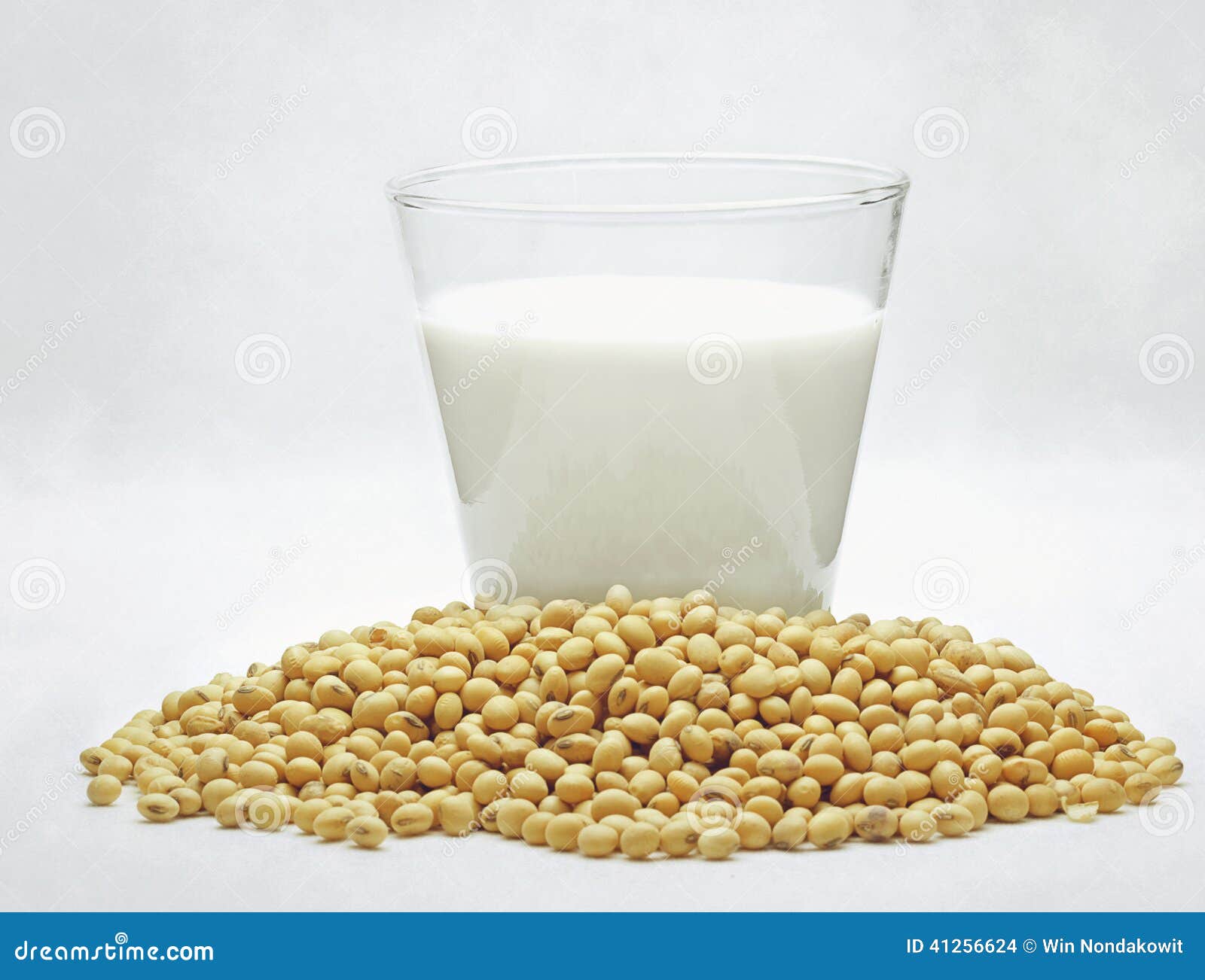 Soy milk with beans stock photo. Image of cuisine, bean - 41256624