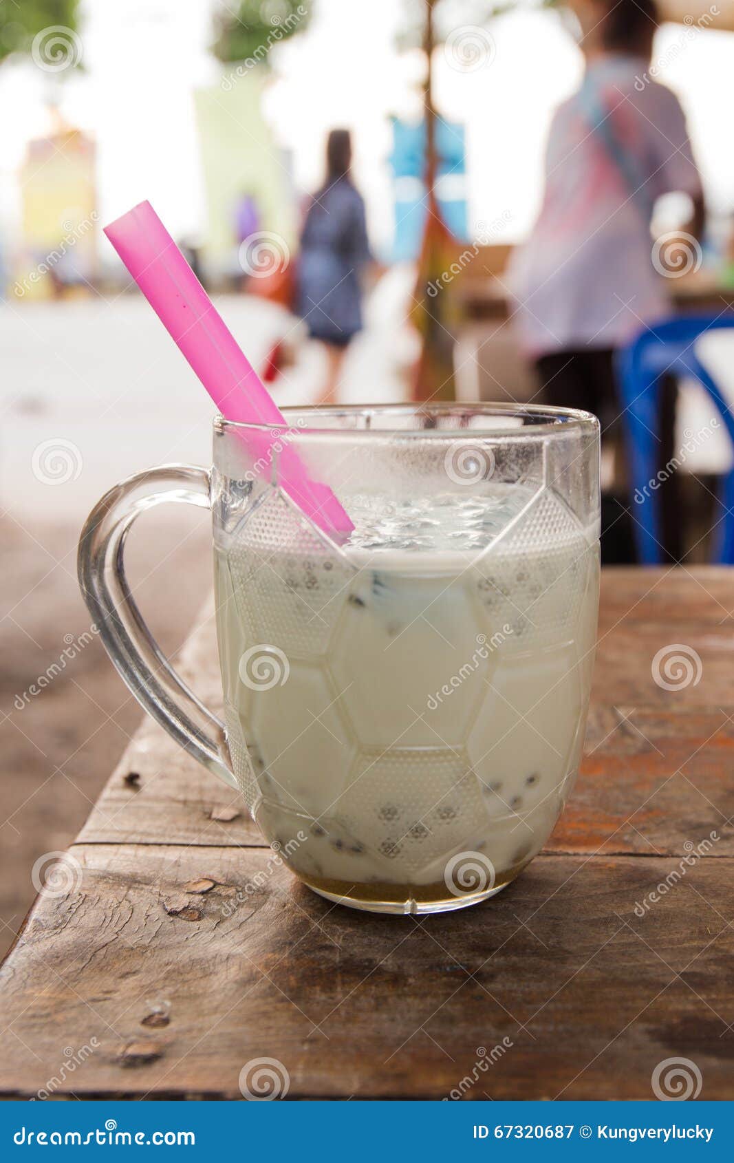 Soy milk with straw stock image. Image of soybean, healthy - 67320687