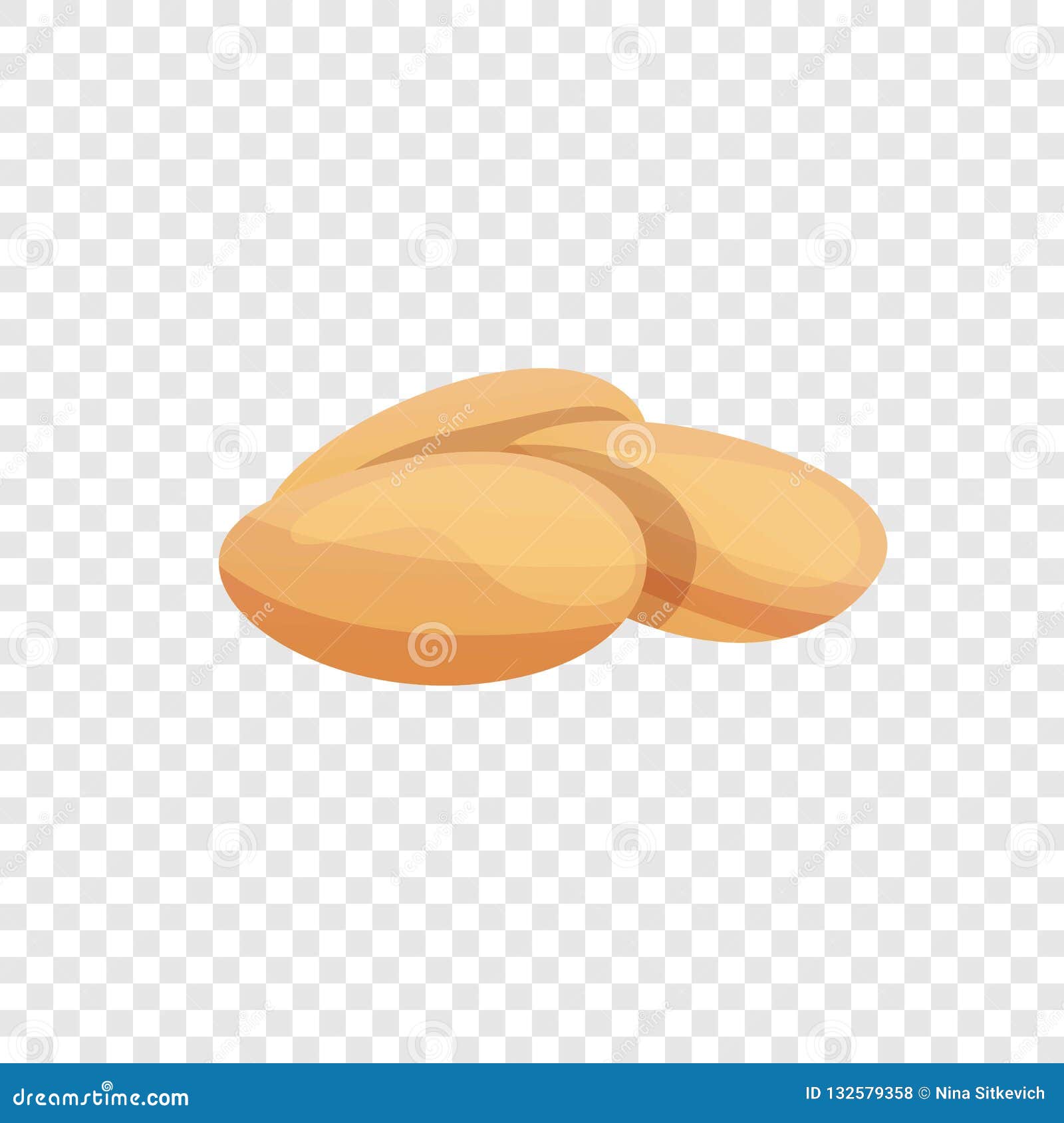 Soy Nuts Icon, Cartoon Style Stock Vector - Illustration of food ...