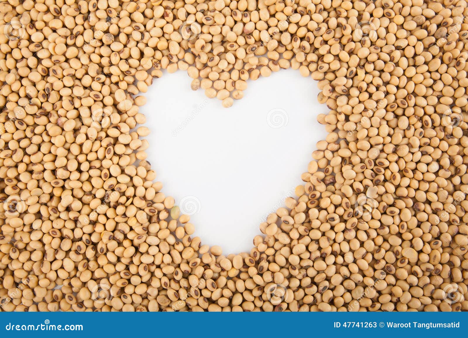 Soybeans with heart shape stock image. Image of bean - 47741263