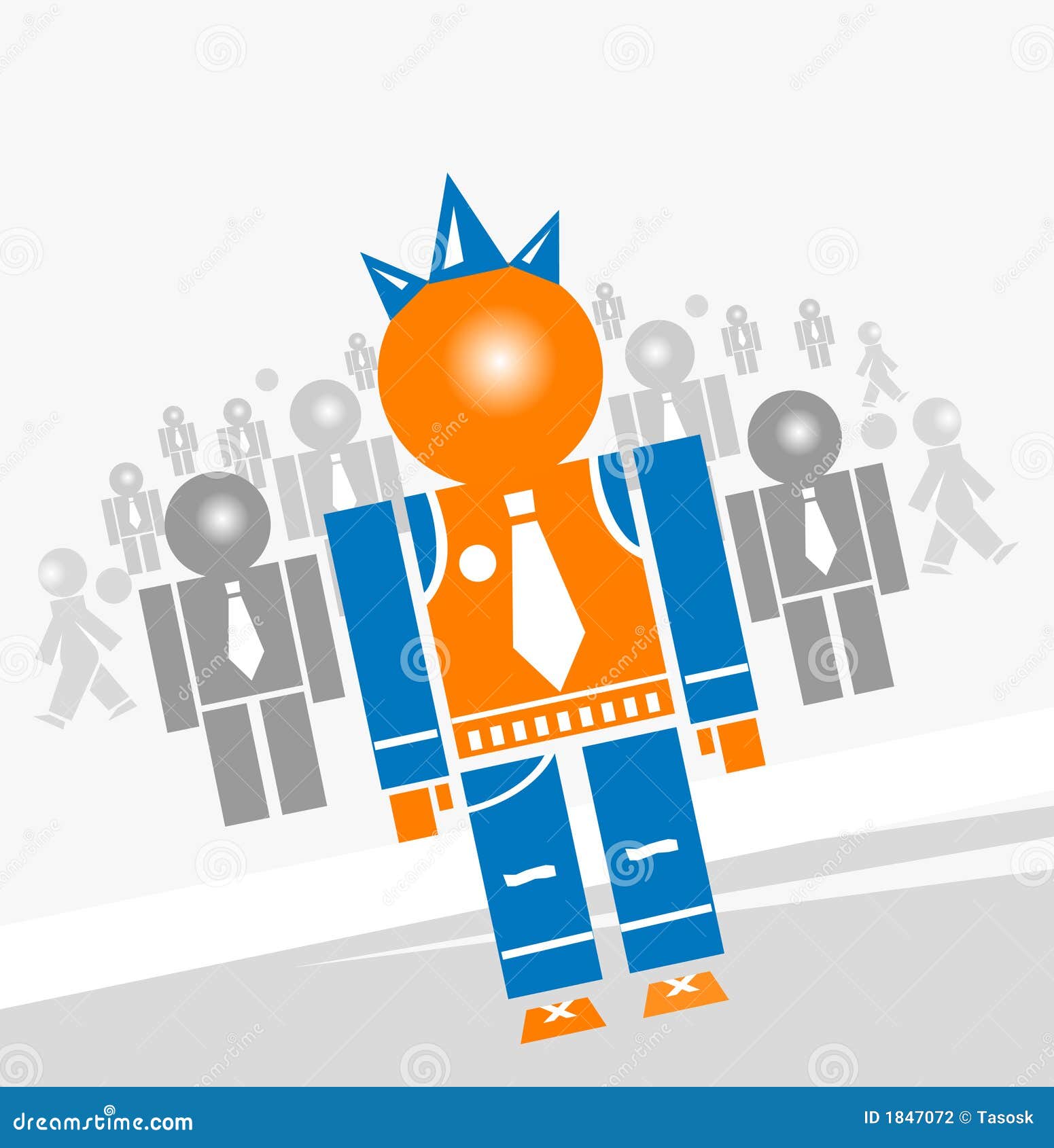 Seul Individu Stock Illustrations, Vecteurs, & Clipart – (69 Stock ...