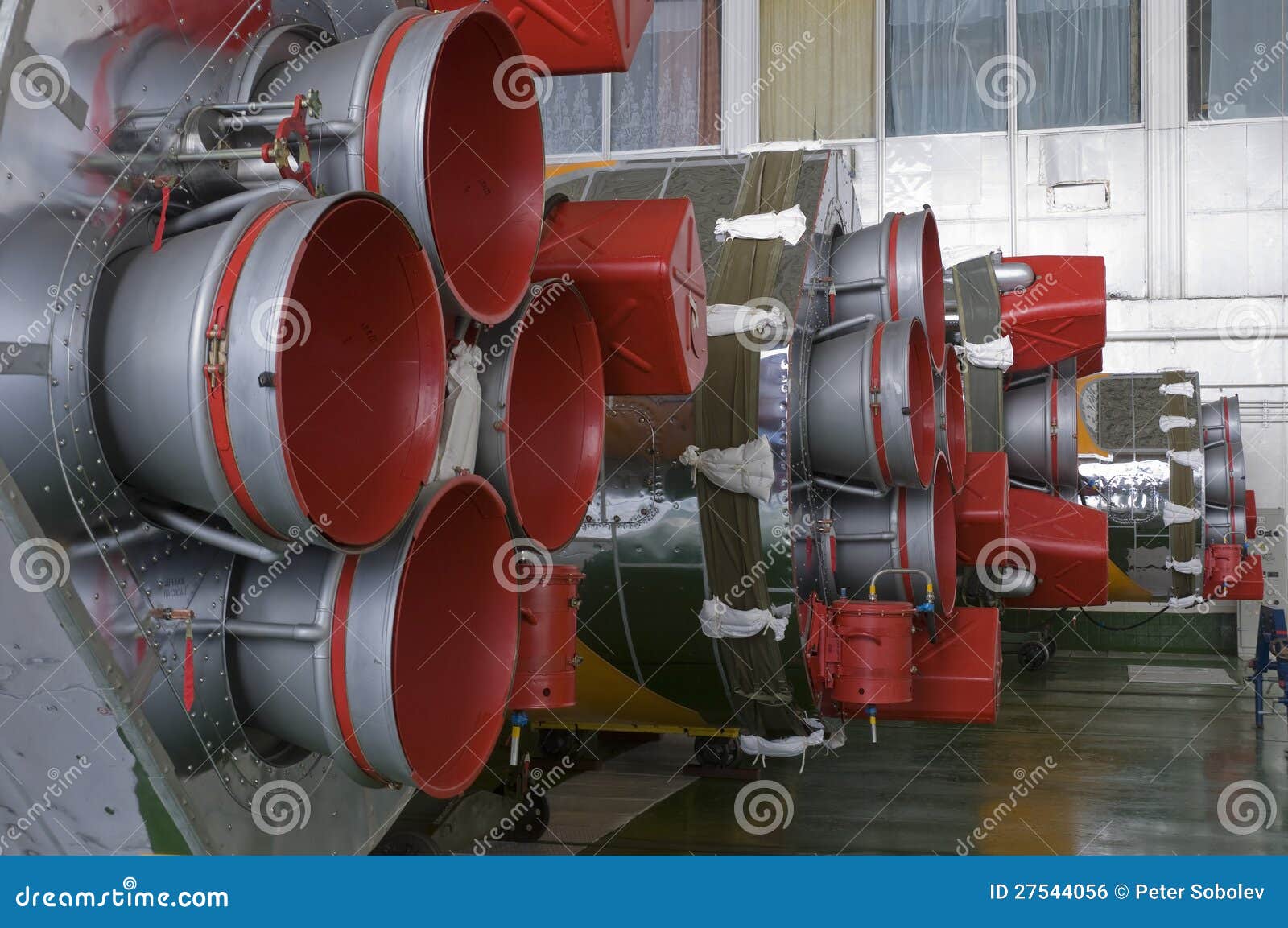 Soyuz Space Rocket Assembly Building Stock Photo - Image of baikonur ...