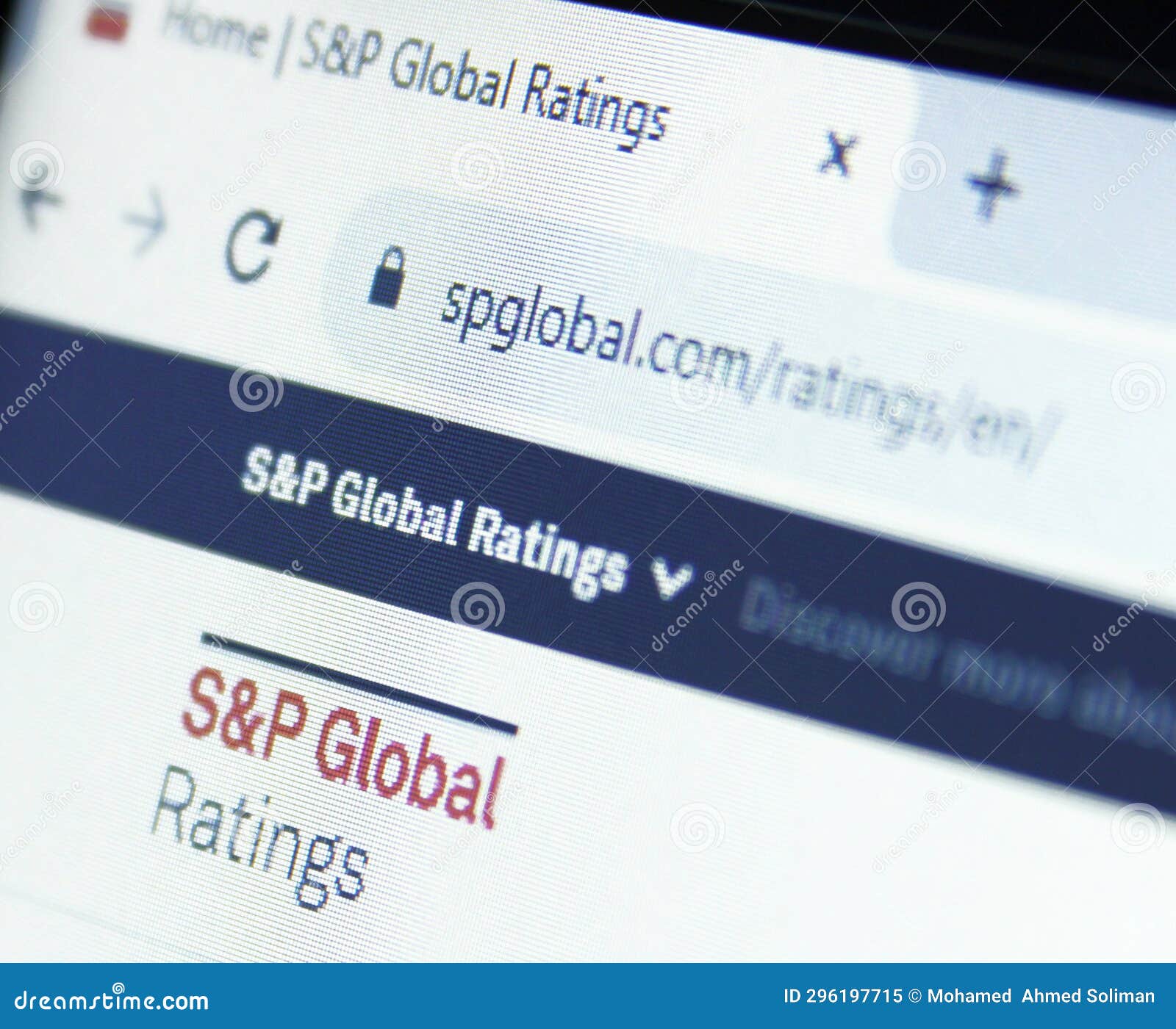 SP Global ratings editorial image. Image of trademark - 296197715