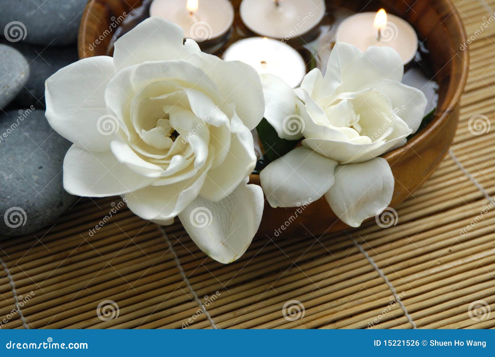Spa stock photo. Image of flower, health, interior, fresh - 15221526