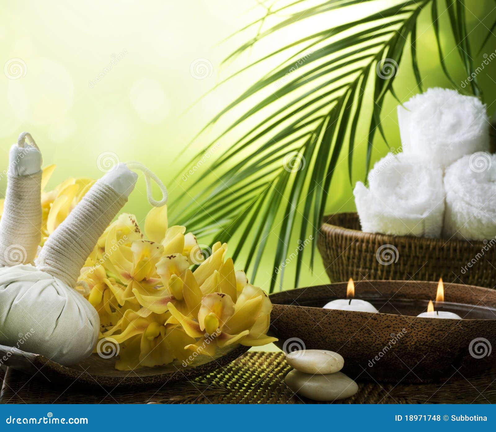 Spa stock photo. Image of aroma, brown, bowl, hygiene - 18971748