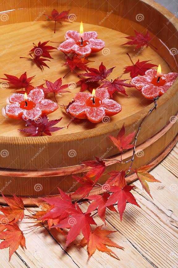 Spa stock image. Image of autumn, candlelight, asian, fresh - 3525057