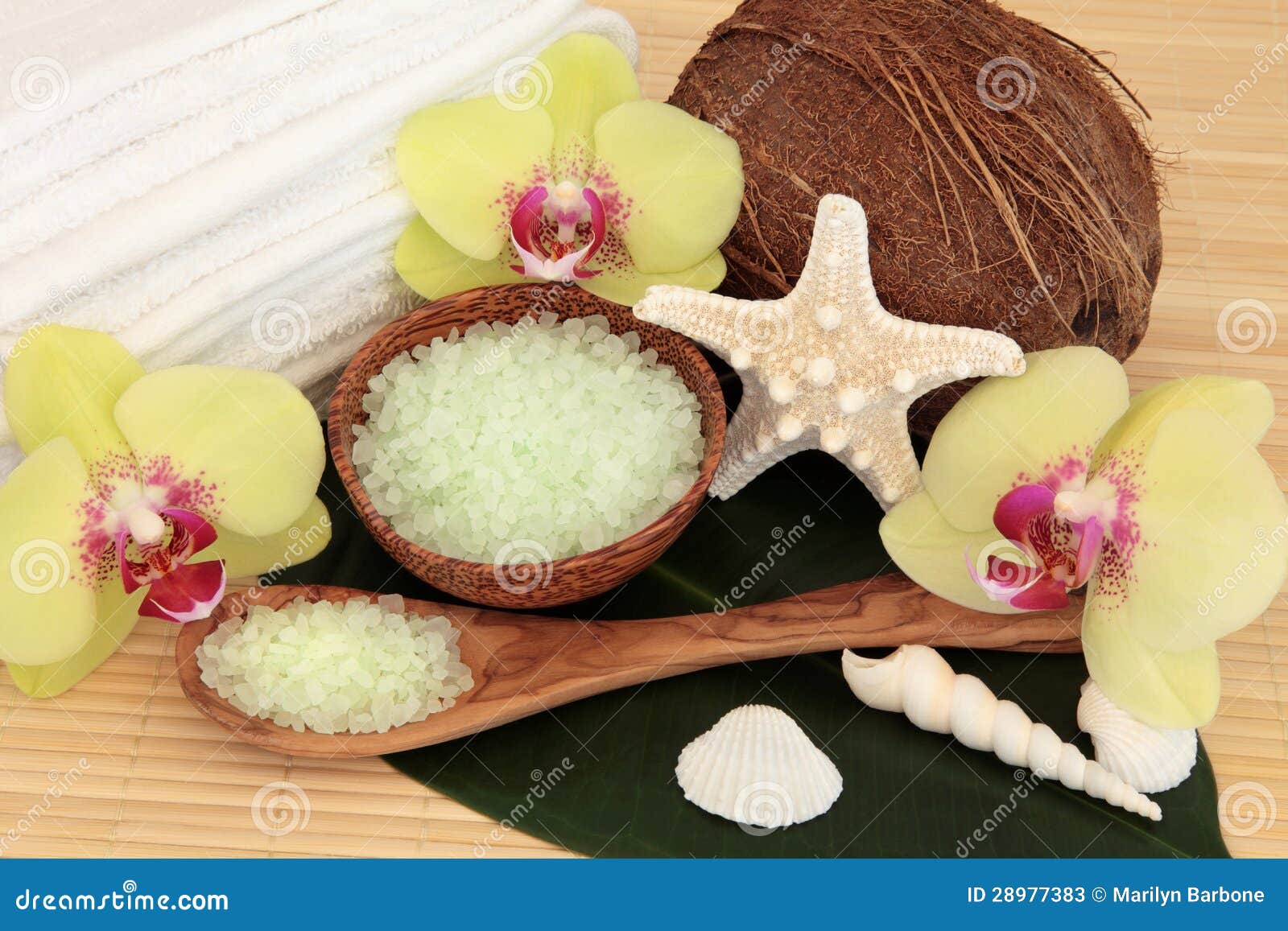 Spa Accessories stock image. Image of beauty, flower - 28977383