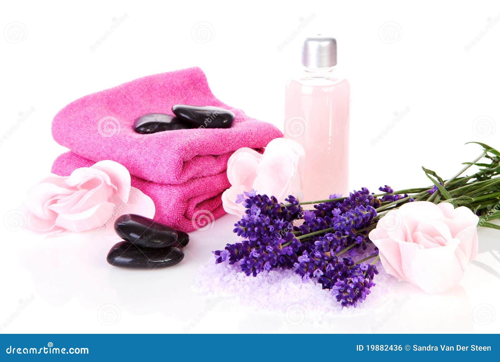Spa accessory stock photo. Image of lavender, stacked - 19882436