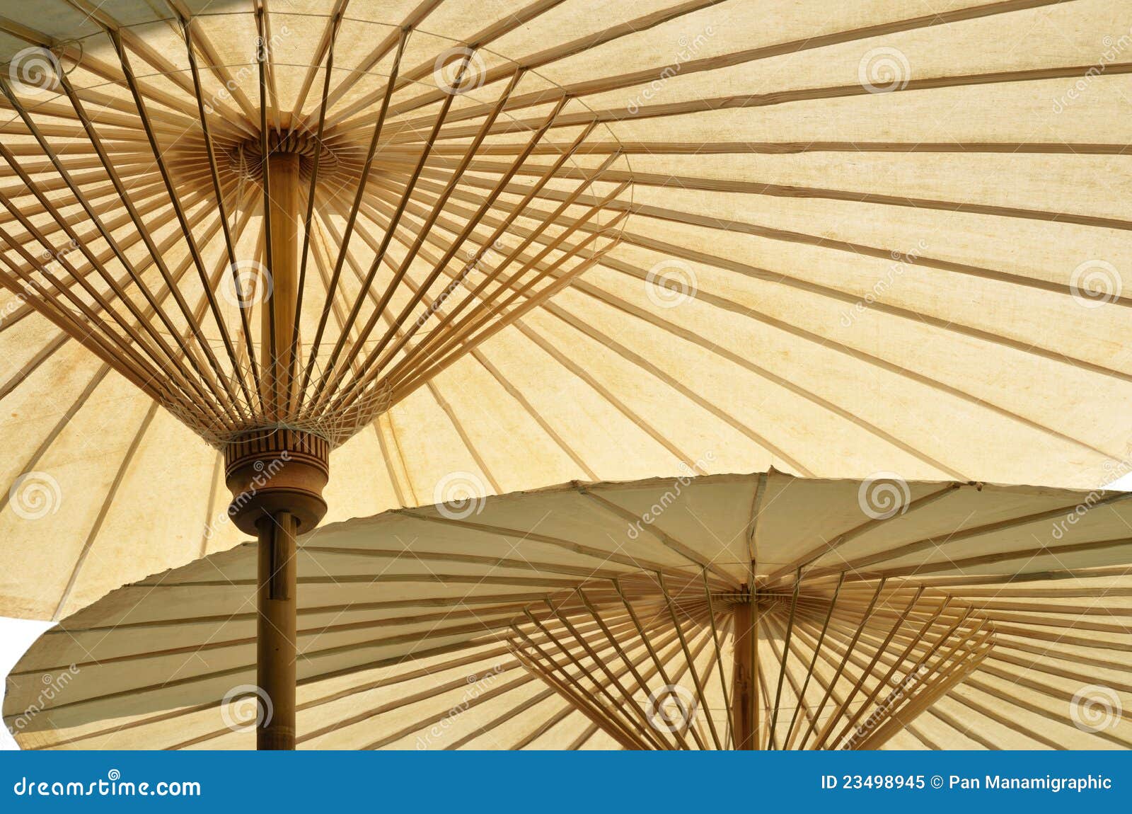 Spa bamboo umbrella stock image. Image of culture, china - 23498945