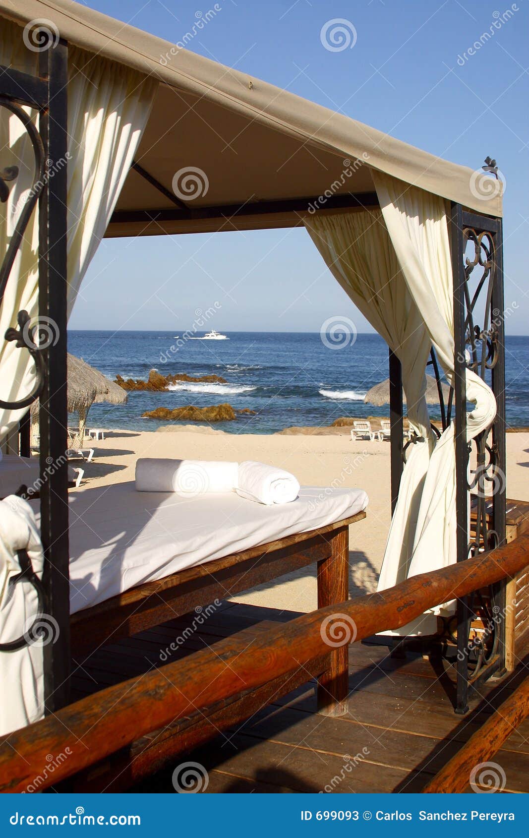 Spa on the Beach stock image. Image of resort, northamerica - 699093