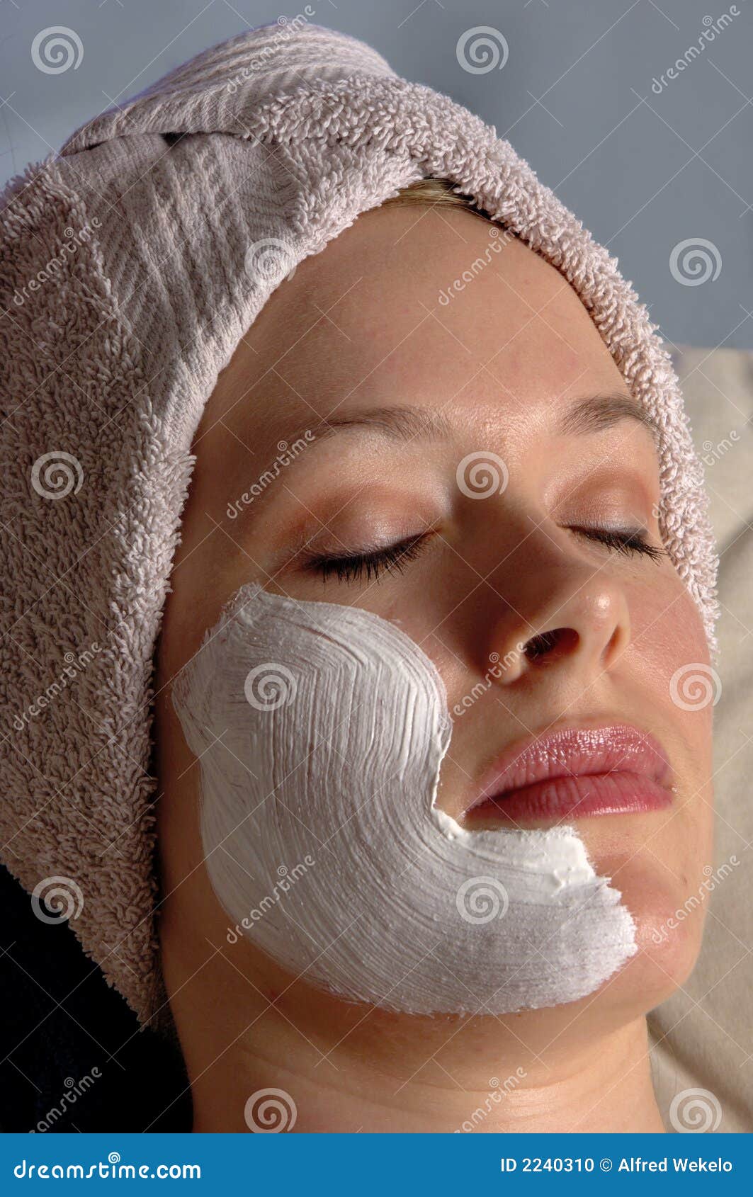 Spa Beauty Facial Mask stock photo. Image of organic, aging - 2240310