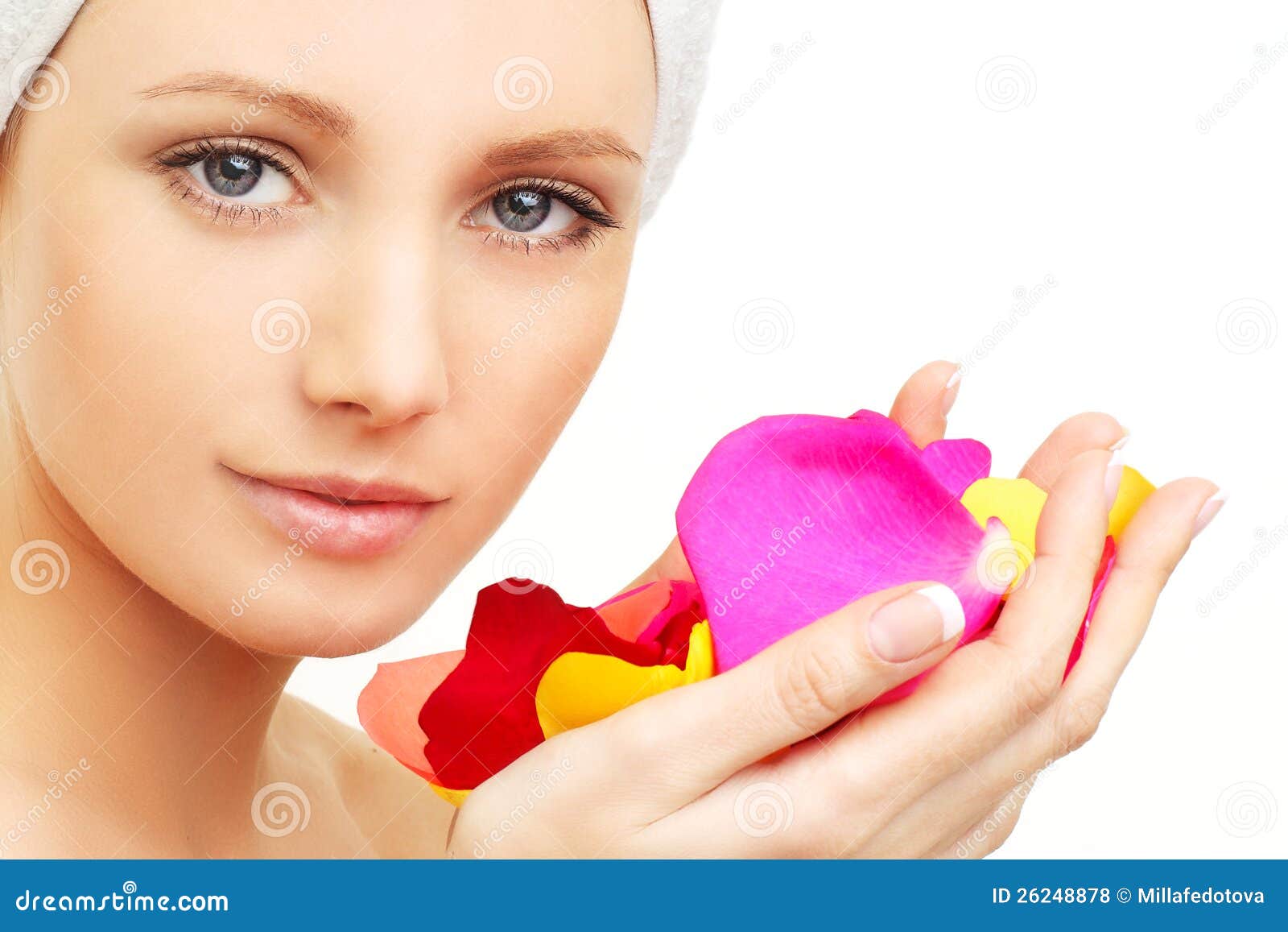 Spa beauty - woman stock photo. Image of female, fresh - 26248878